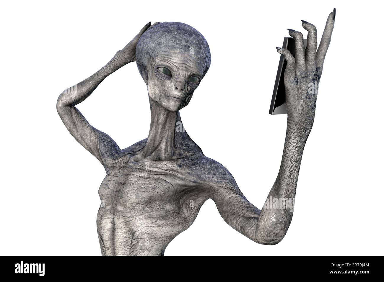 Alien selfie hi-res stock photography and images - Alamy