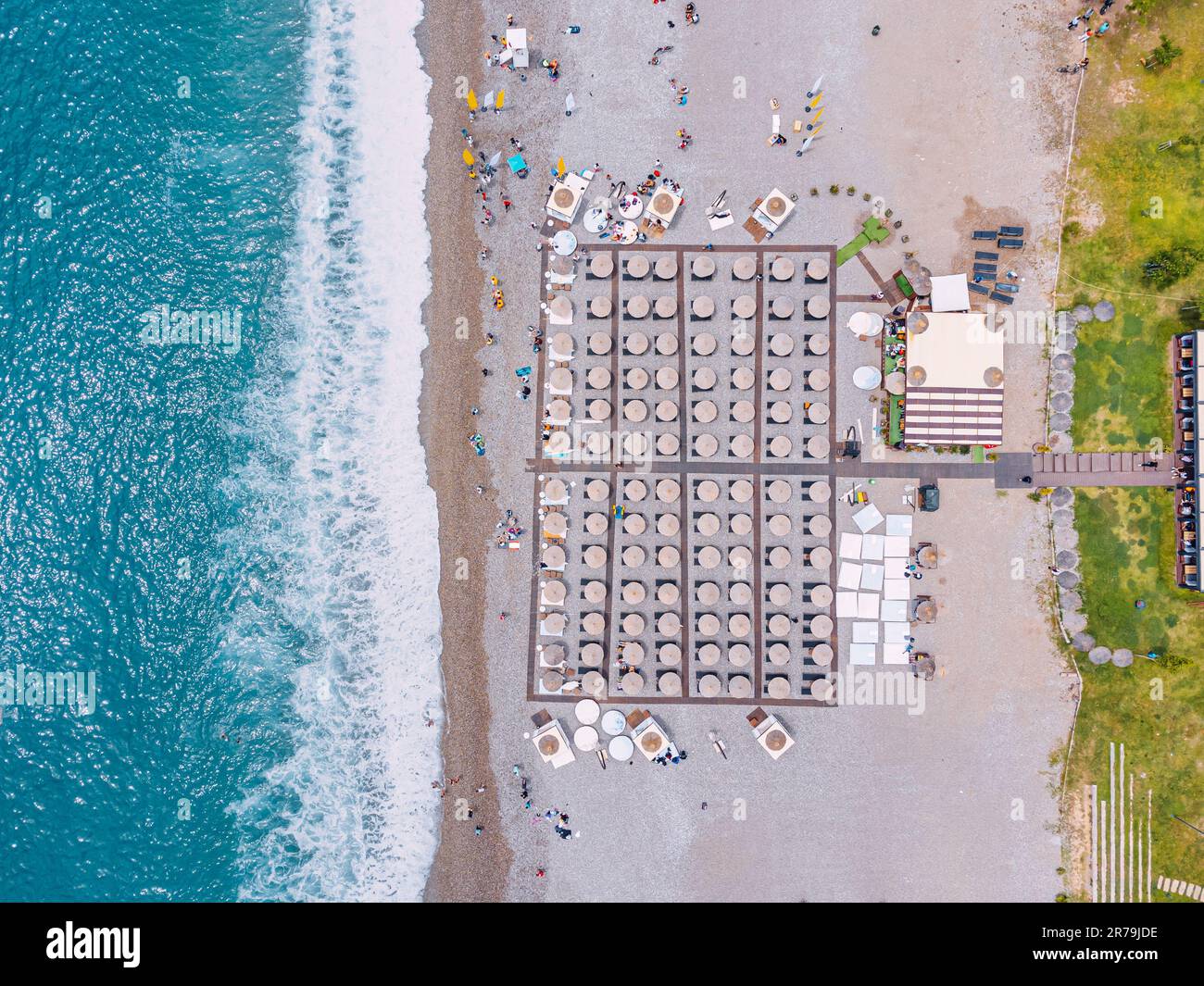 Aerial konyaalti beach hi-res stock photography and images - Alamy