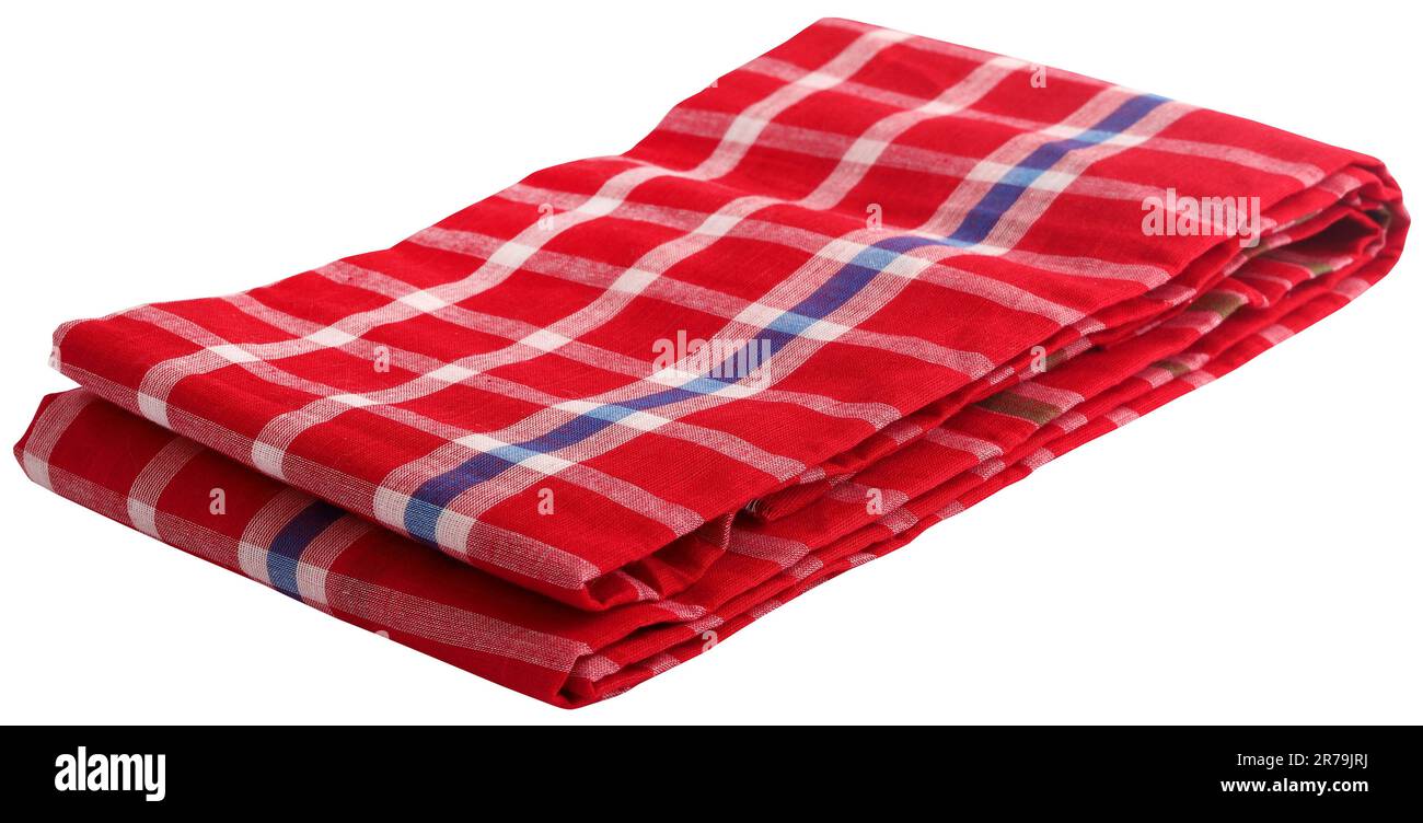 Gamcha towel of Indian subcontinent isolated Stock Photo - Alamy