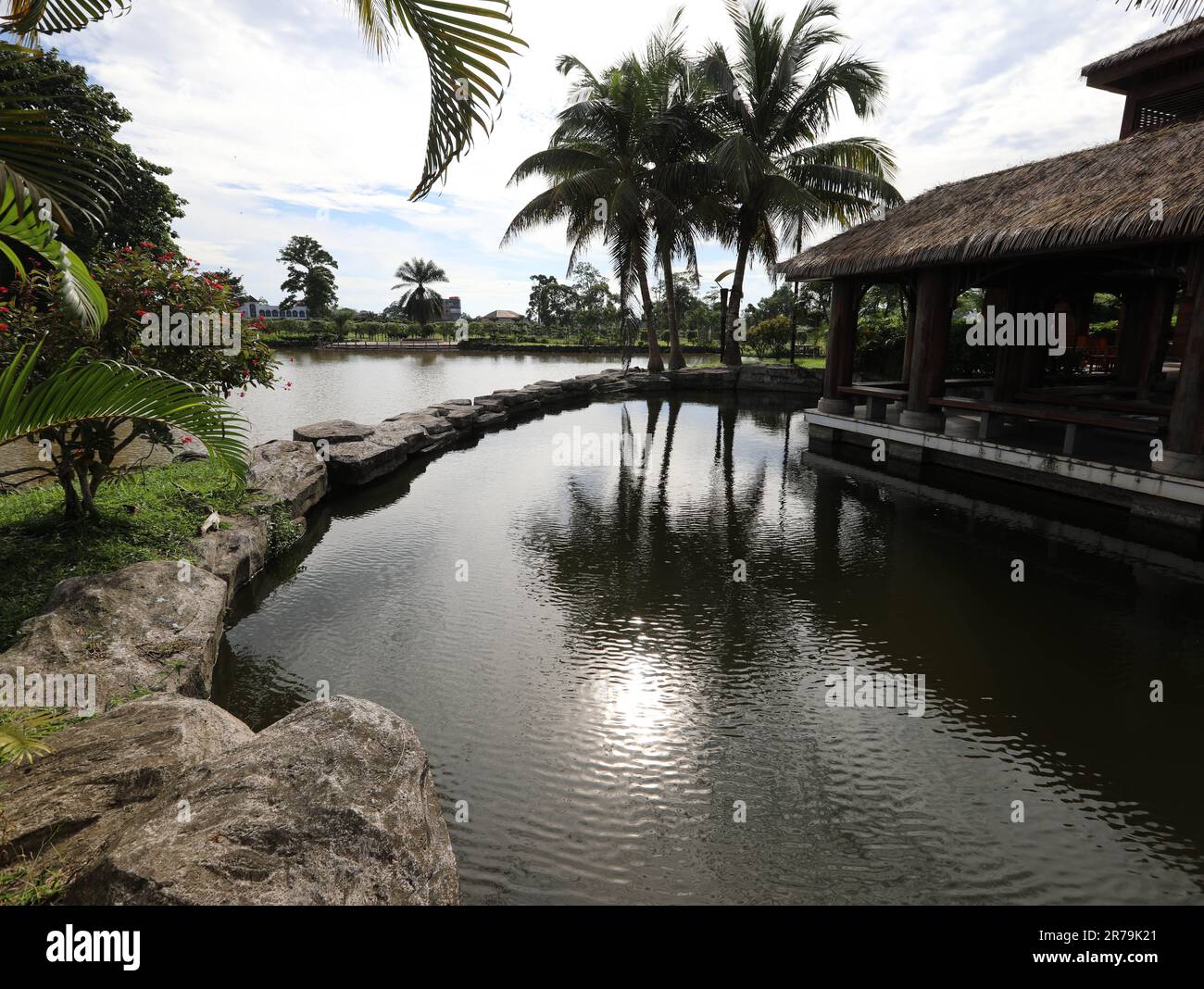 Malabo. 12th June, 2023. This photo taken on June 12, 2023 shows the ...