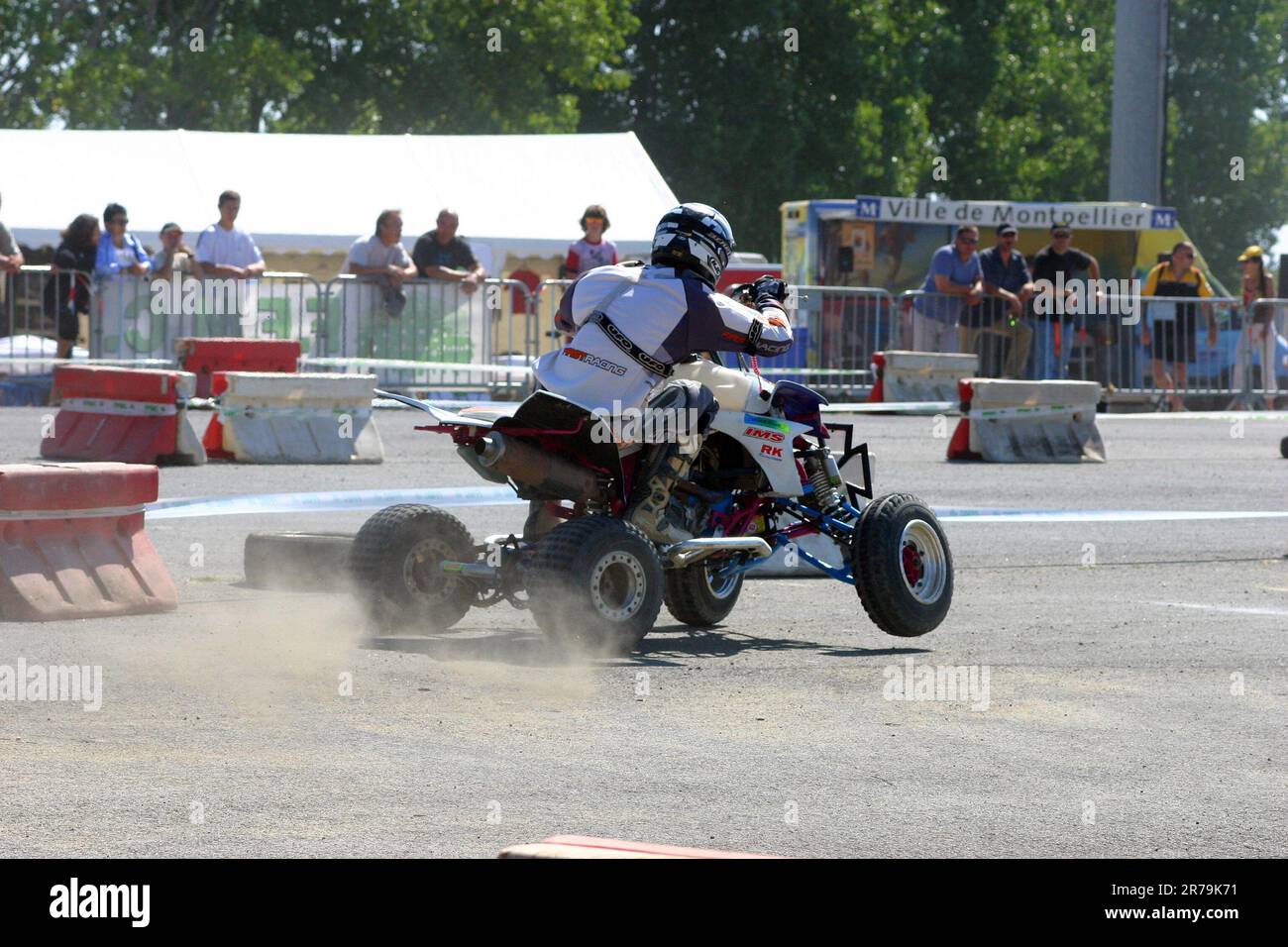 Motorcycle party, motorsport, quad, supermoto race, competition ...