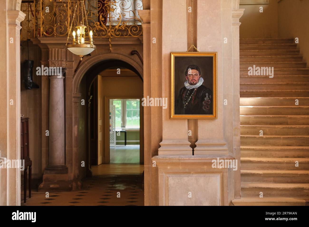 EMBARGOED TO 0001 THURSDAY JUNE 1 EDITORIAL USE ONLY An oil painting of ...