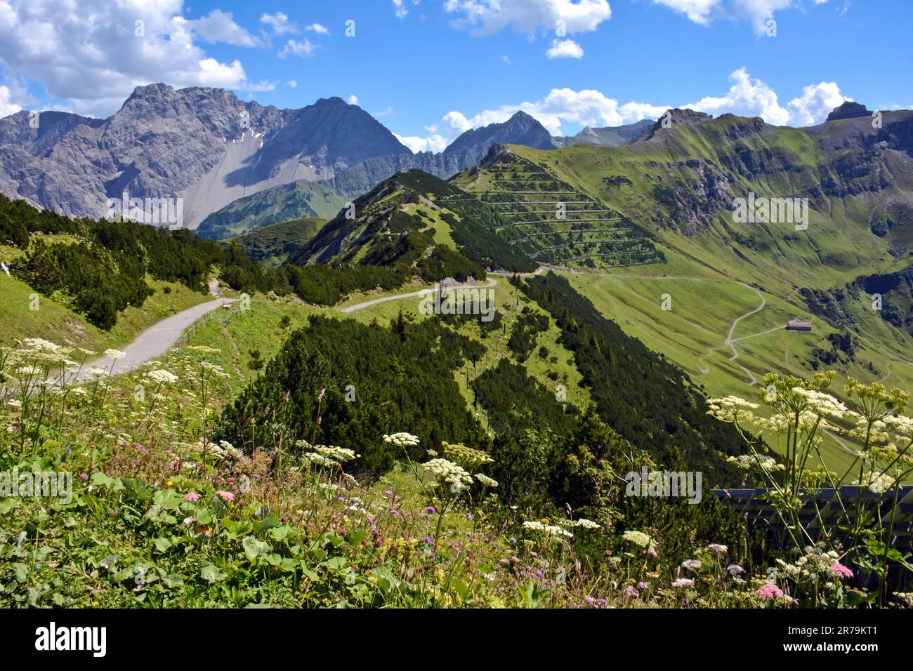 Scenic Hills of Malbun, Liechtenstein Stock Photo - Alamy