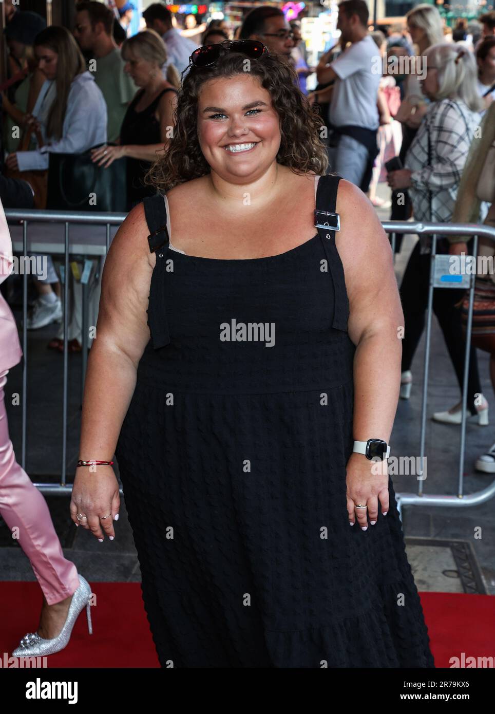 Amy Tapper seen attending the gala night for "Grease The Musical" at ...