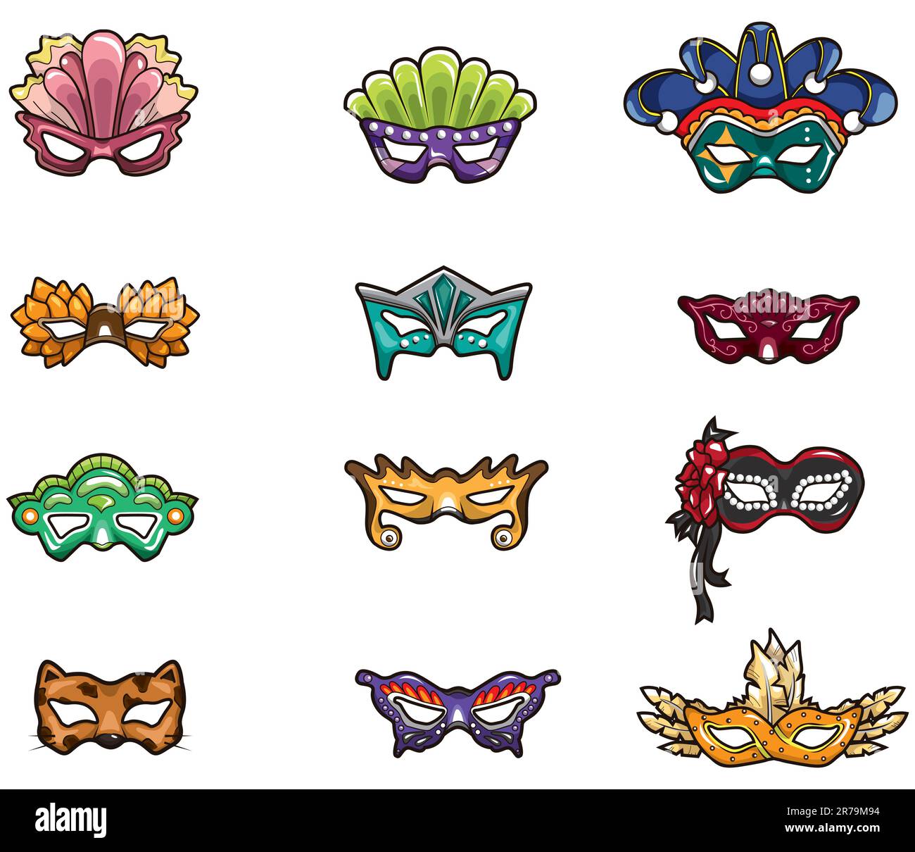 Party make up beauty Cut Out Stock Images & Pictures - Alamy