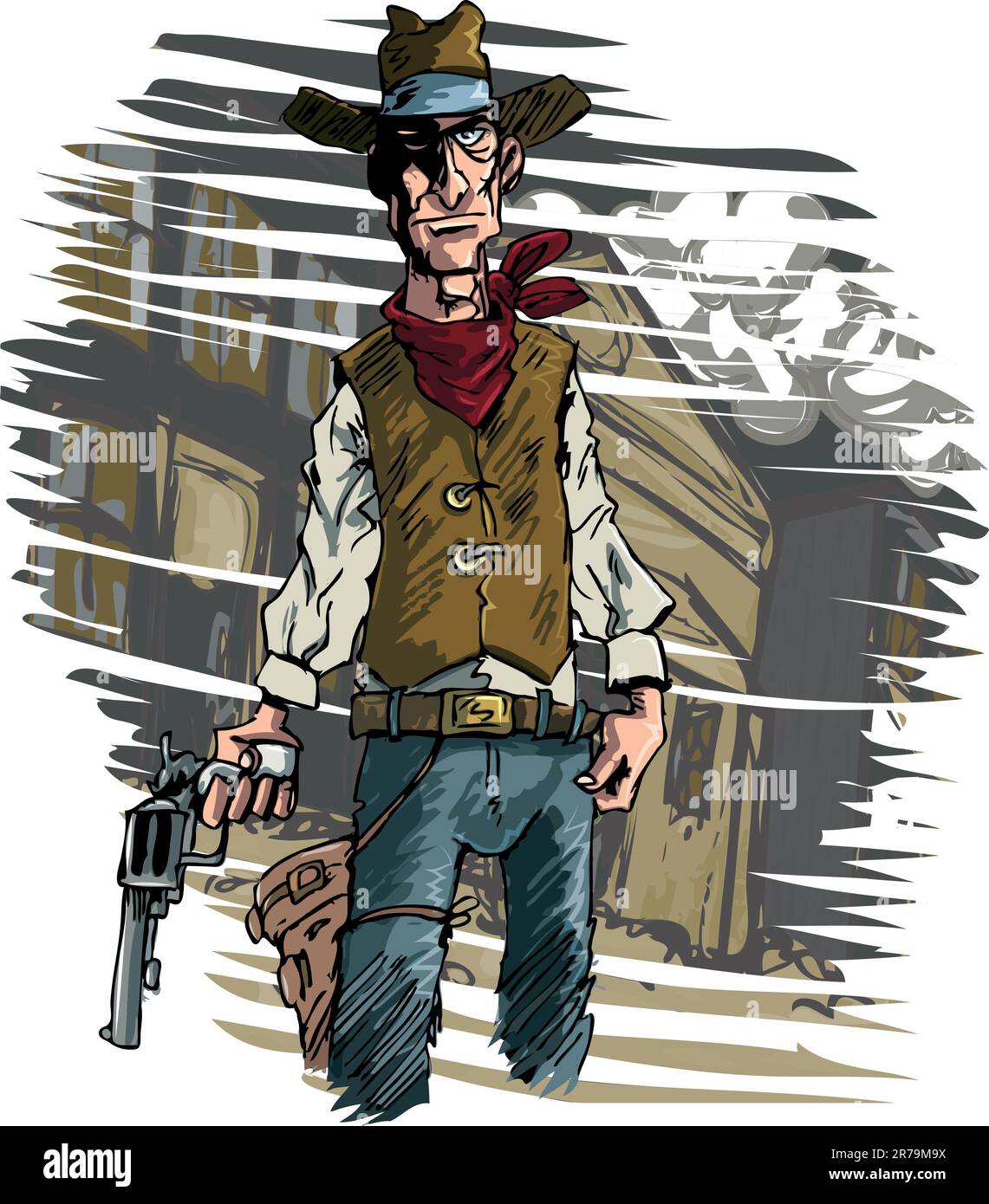 Western gunslinger hi-res stock photography and images - Alamy