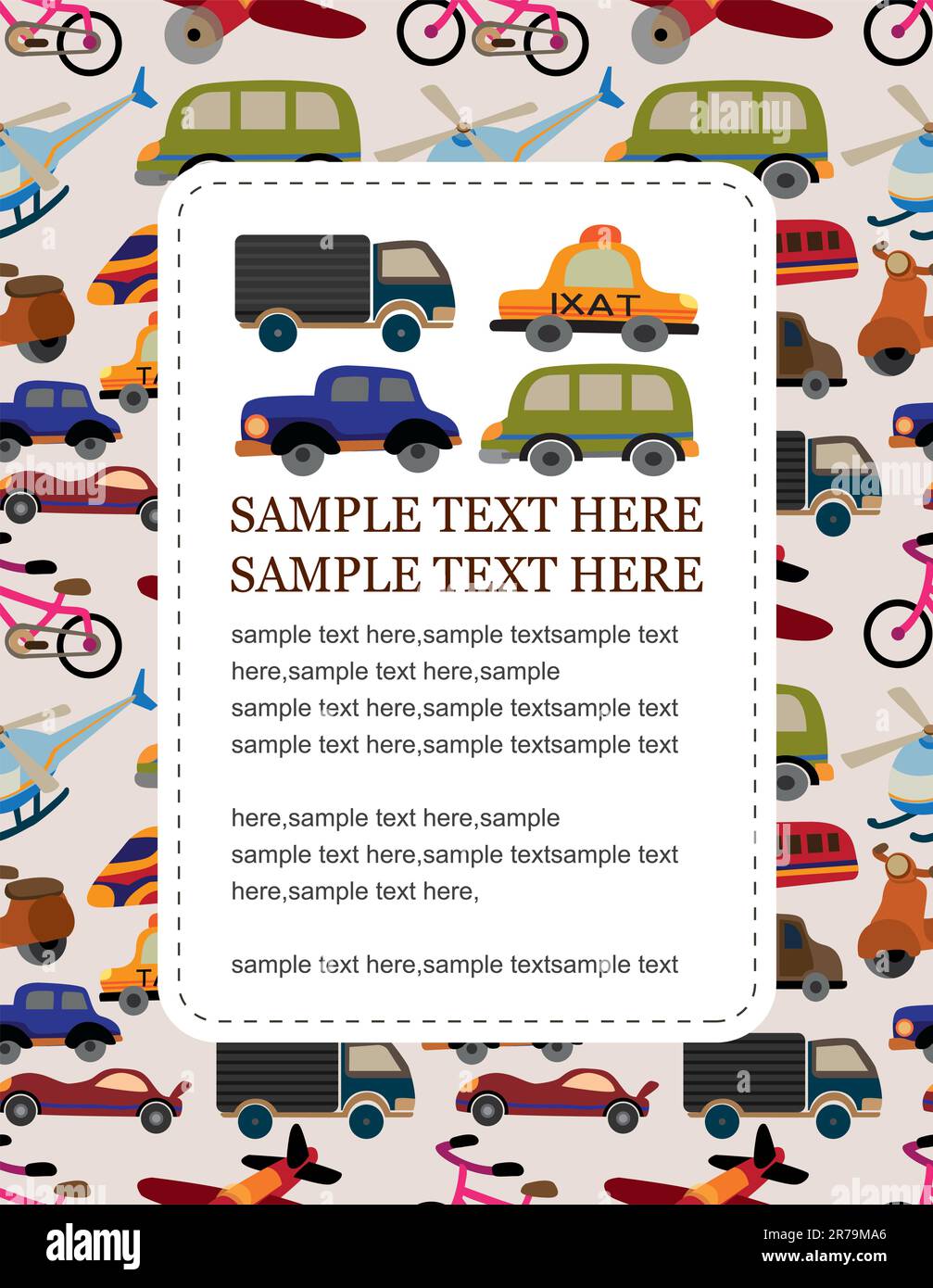 Border transport route Stock Vector Images - Alamy