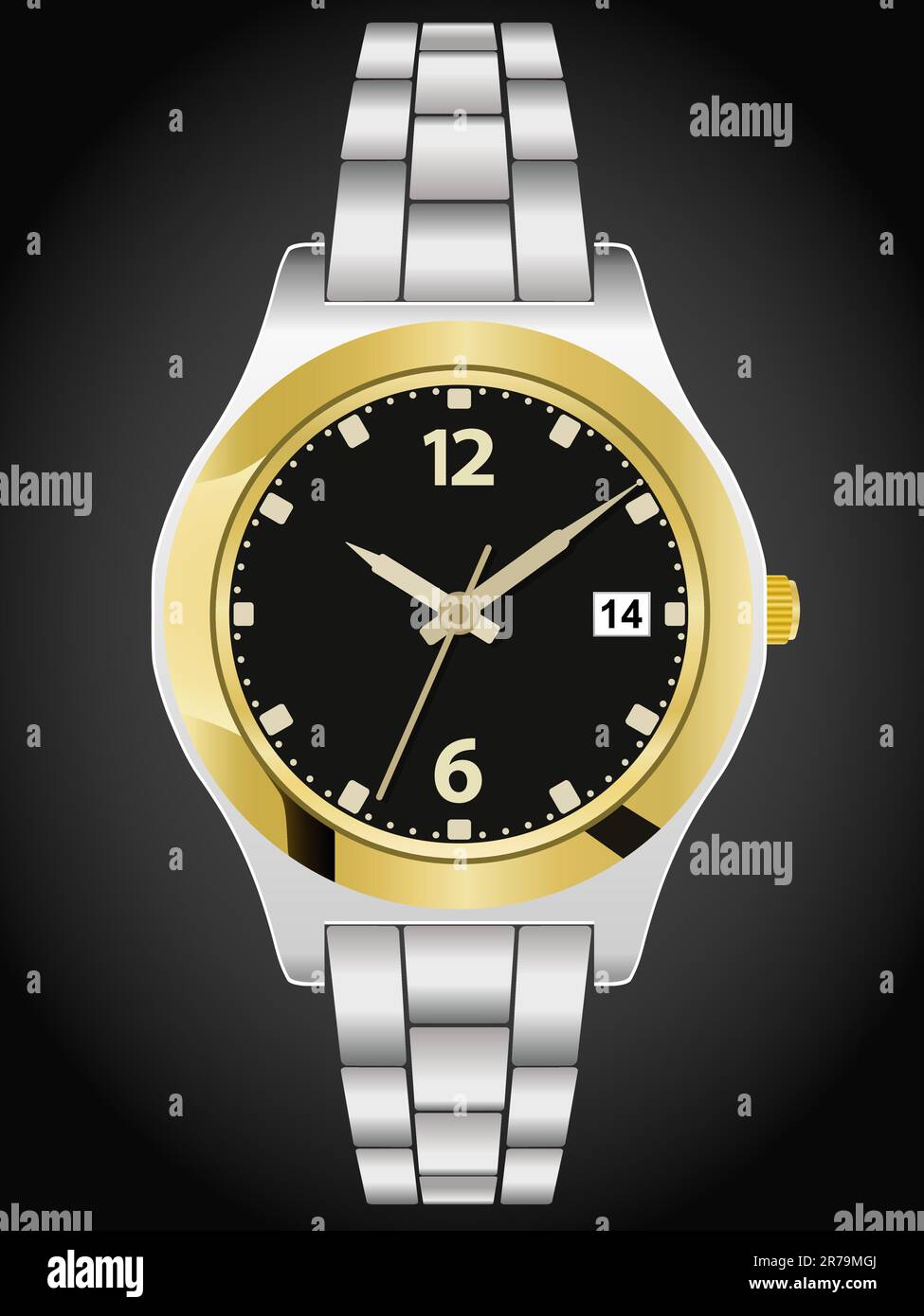 Gold analog Stock Vector Images - Alamy