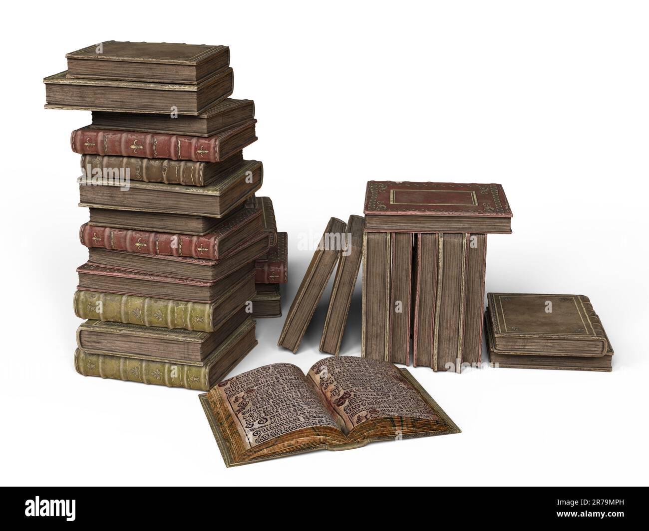 Renaissance library book Cut Out Stock Images & Pictures - Alamy