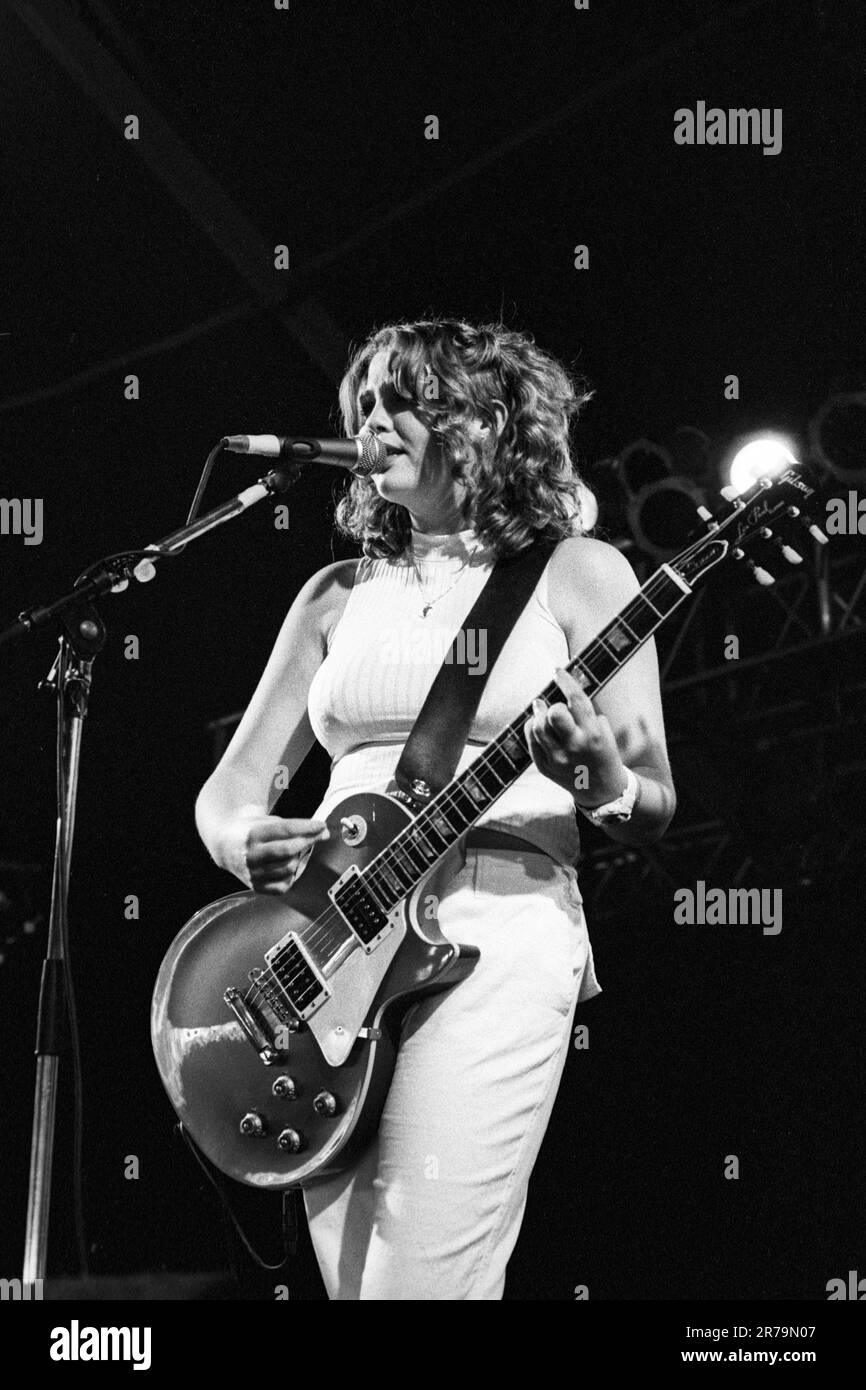 Marie du Santiago – ex Kenickie member – with her band Rosita at ...