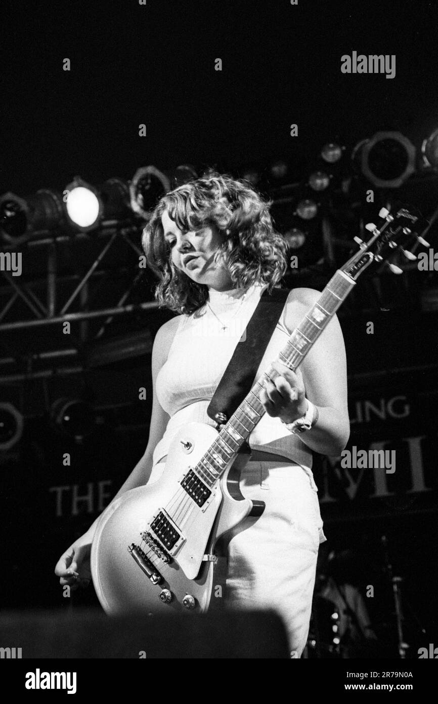 Marie du Santiago – ex Kenickie member – with her band Rosita at ...