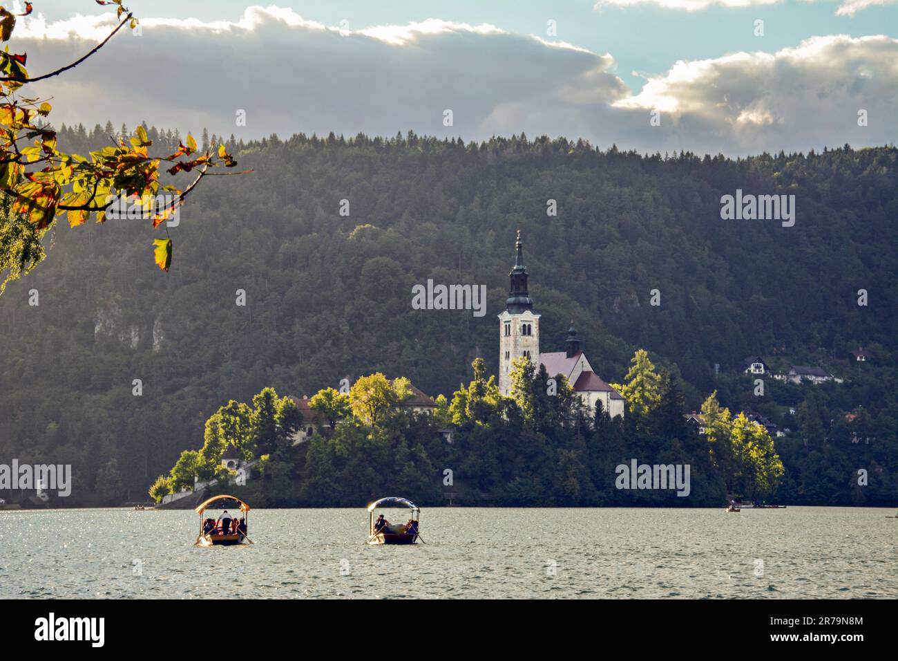 Church in lake bled hi-res stock photography and images - Alamy