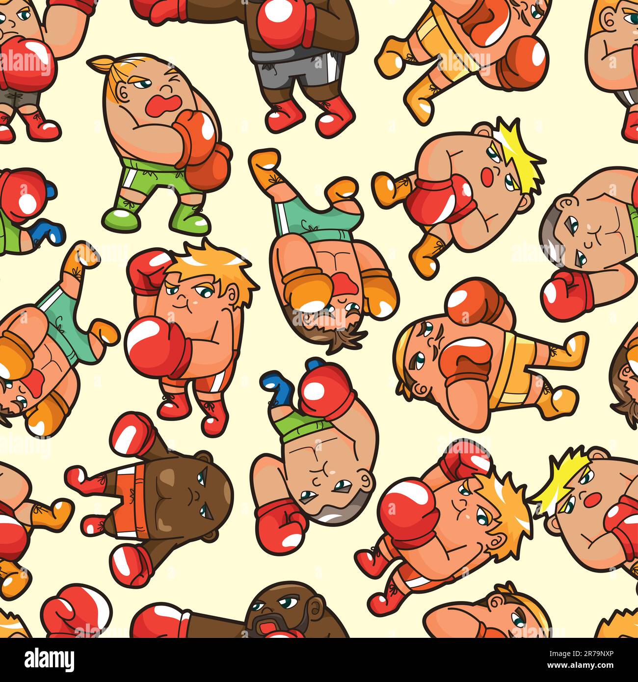 Boxing pattern hi-res stock photography and images - Alamy