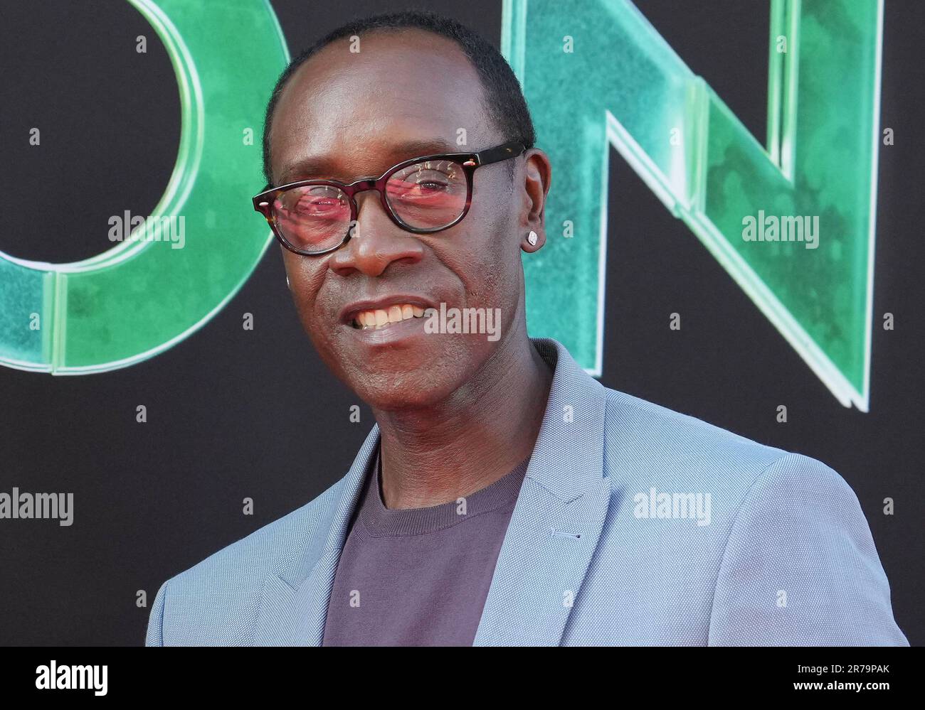 Los Angeles, USA. 13th June, 2023. Don Cheadle arrives at the Marvel ...