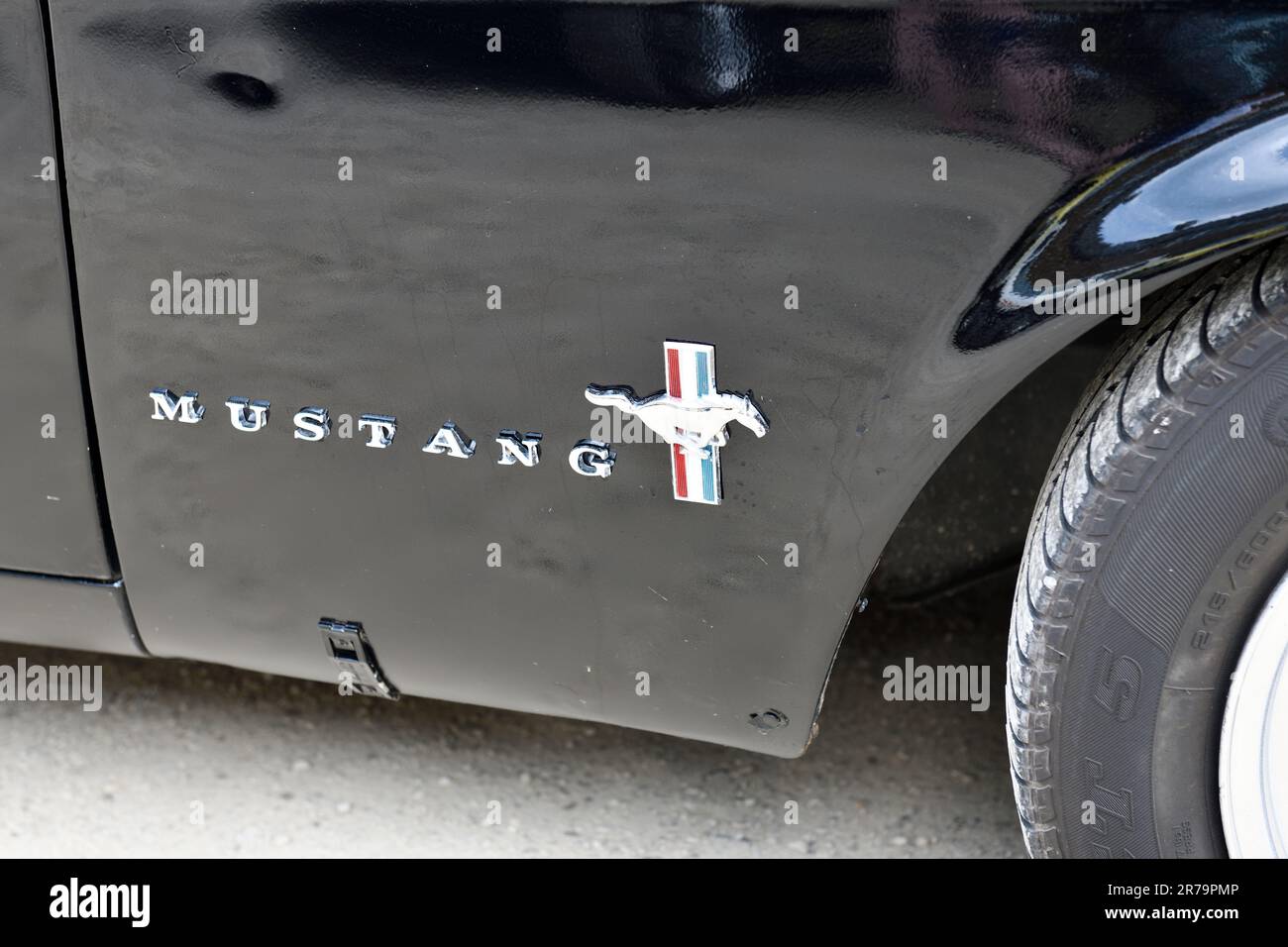 Ford Mustang GT Muscle Car on Static Display at Hook Norton Brewery ...