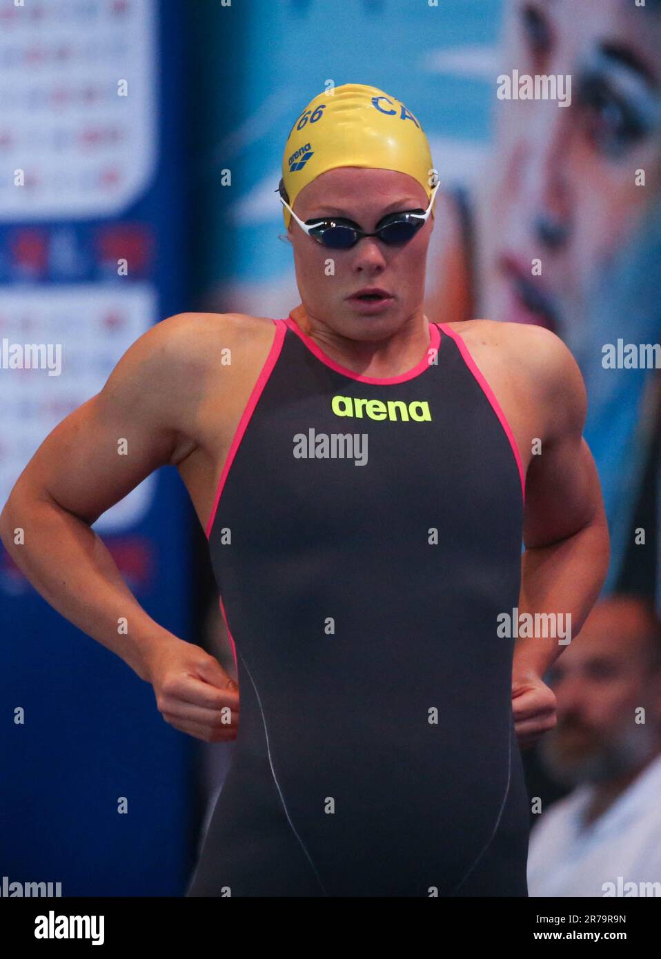 Rennes, France. 13th June, 2023. Pauline Mahieu of Canet 66, Women ...