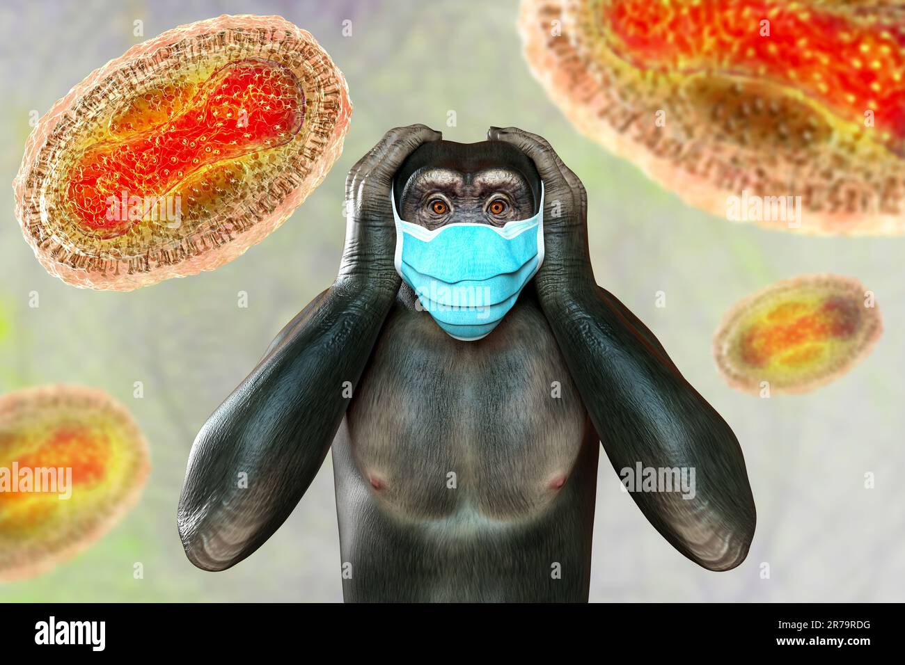 Upset chimpanzee hi-res stock photography and images - Alamy