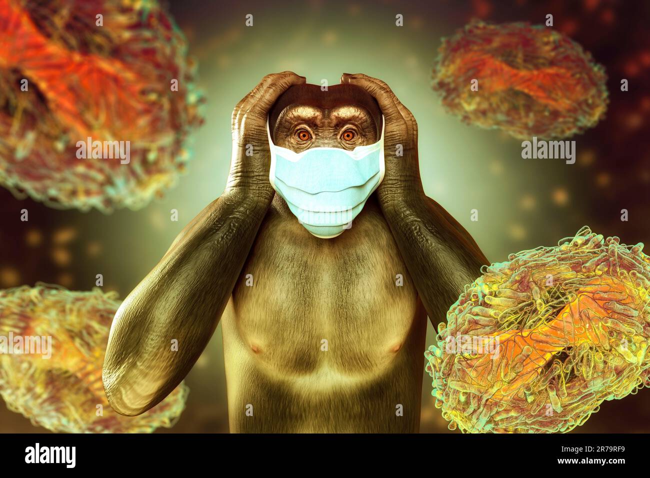 Upset chimpanzee hi-res stock photography and images - Alamy
