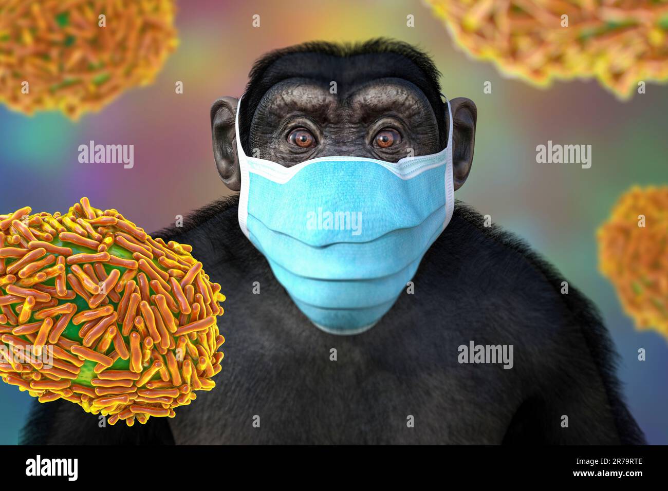 Upset chimpanzee hi-res stock photography and images - Alamy