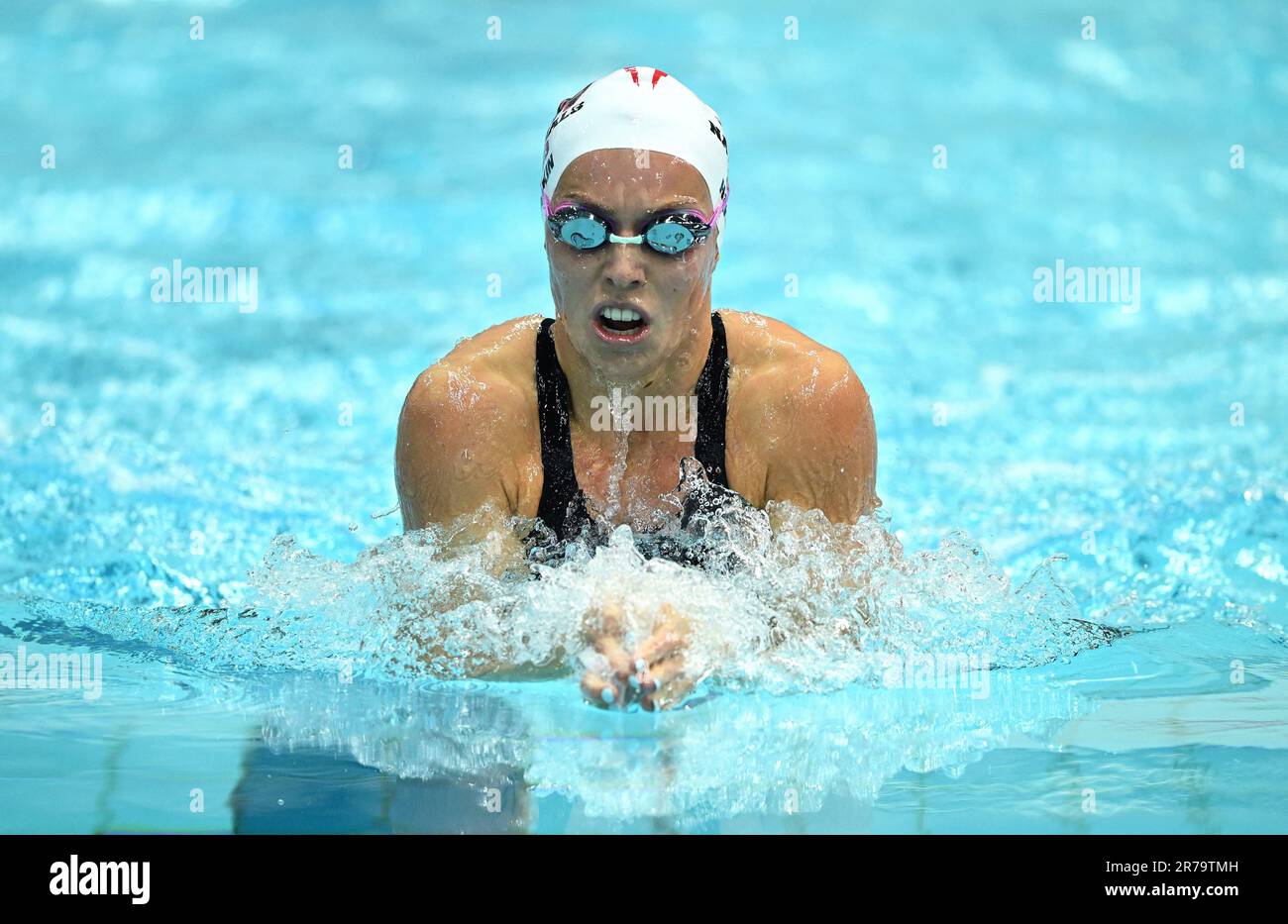 Melbourne, Australia. 14th June, 2023. Abbey Harkin swims in the Women ...