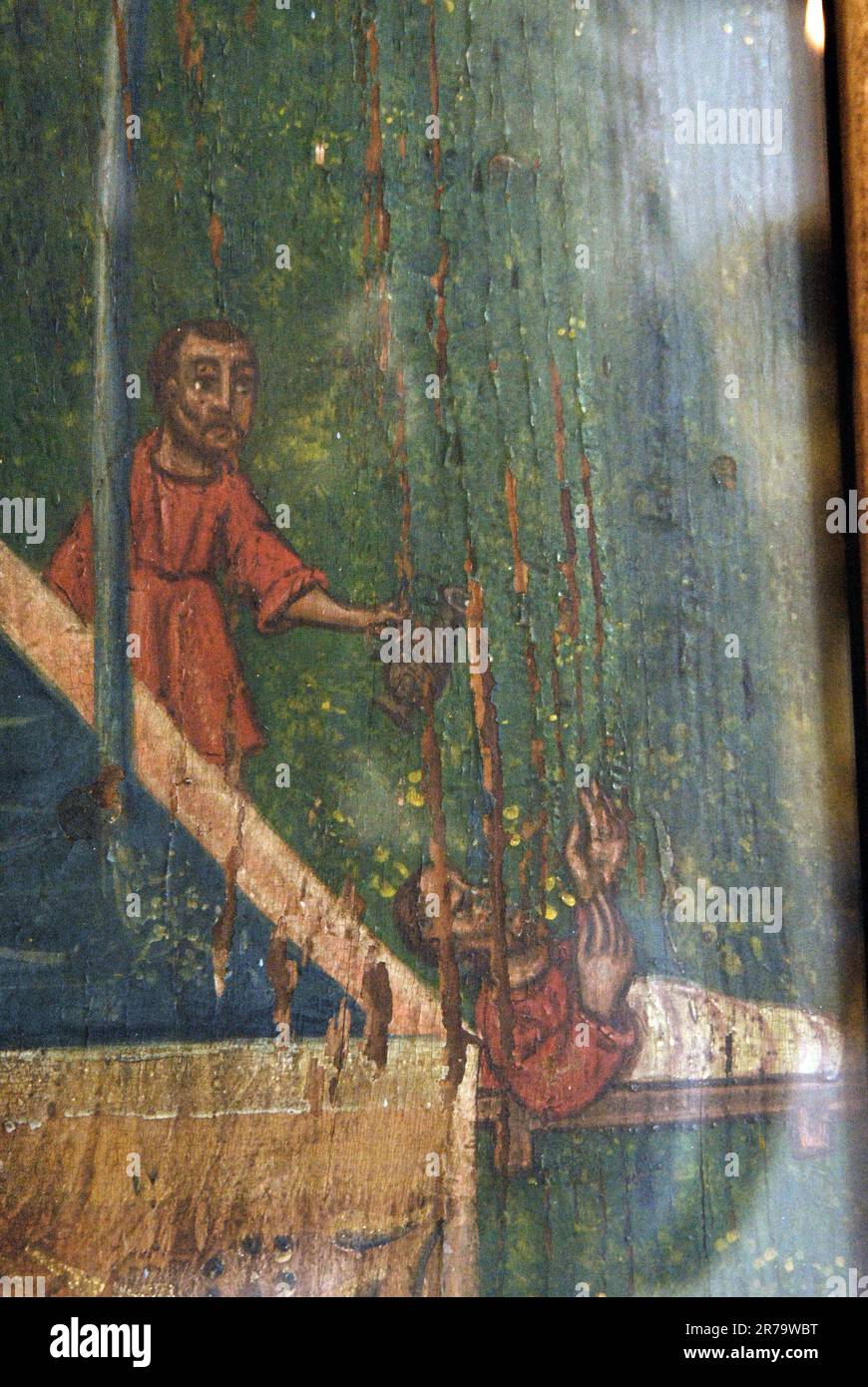 Greece, Rhodes island Paradeisi village church of Virgin Mary Panagia ...