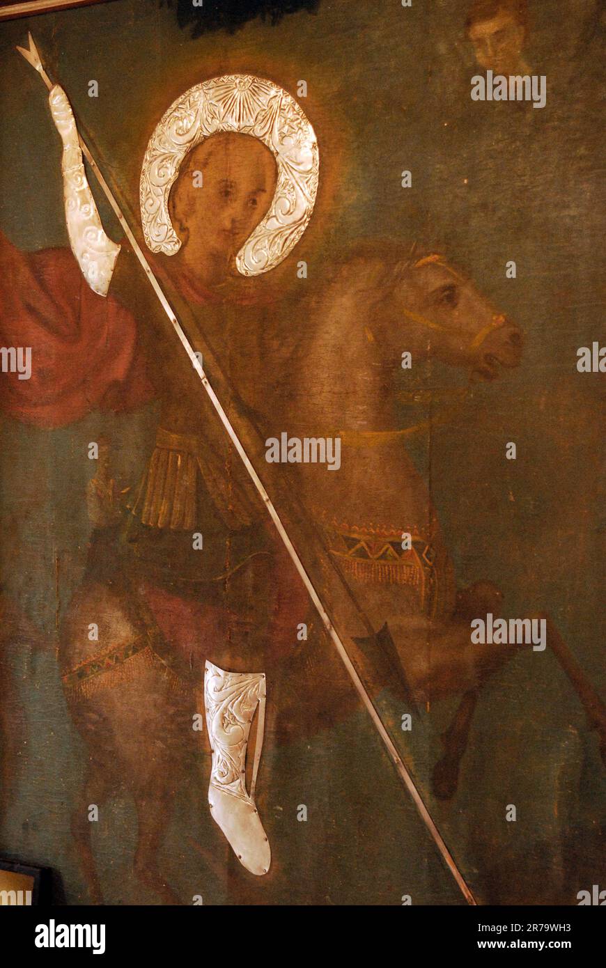 Greece, Rhodes island Paradeisi village church of Virgin Mary Panagia ...