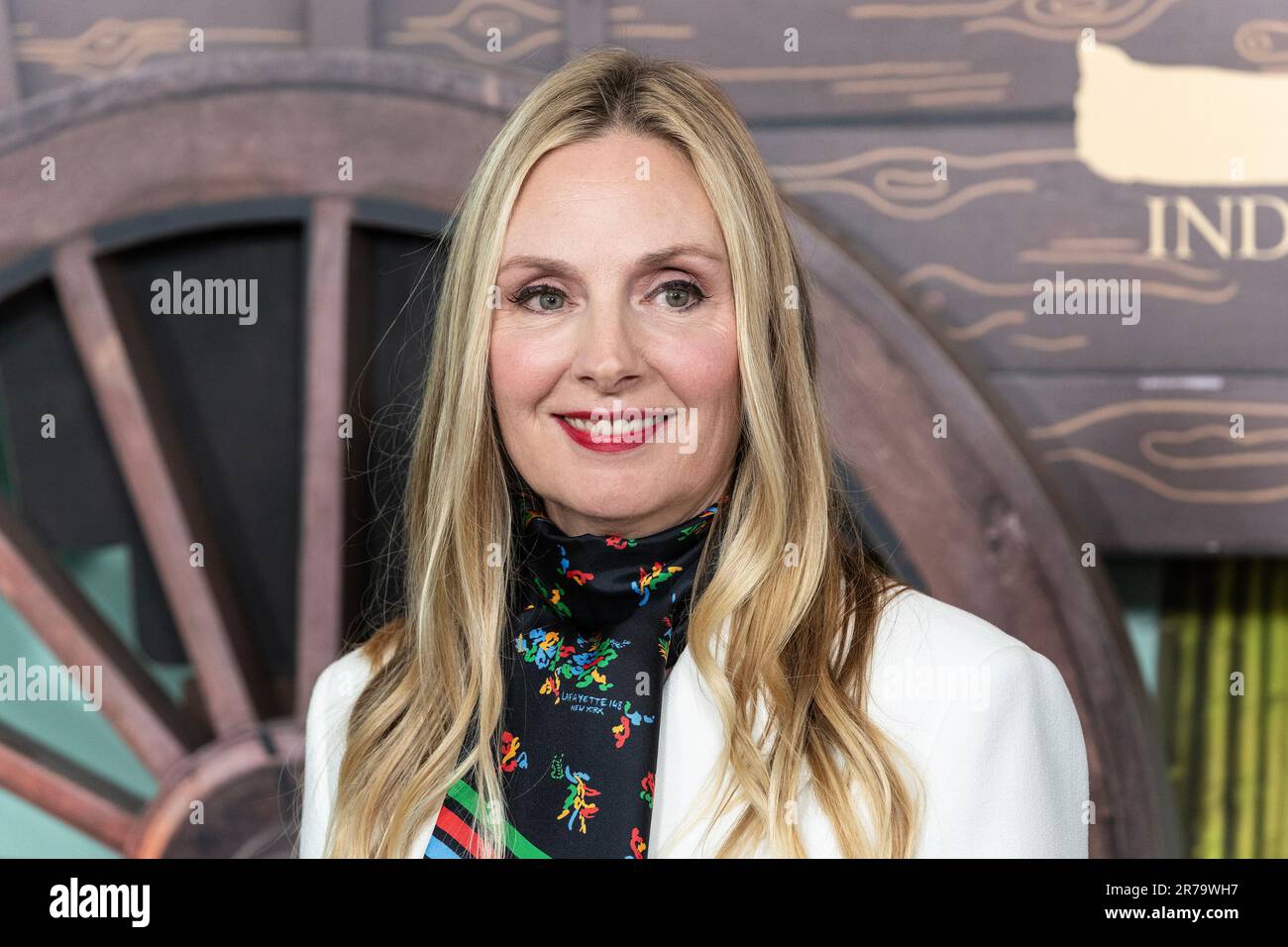 Hope Davis attends New York premiere of Asteroid City at Alice Tully ...