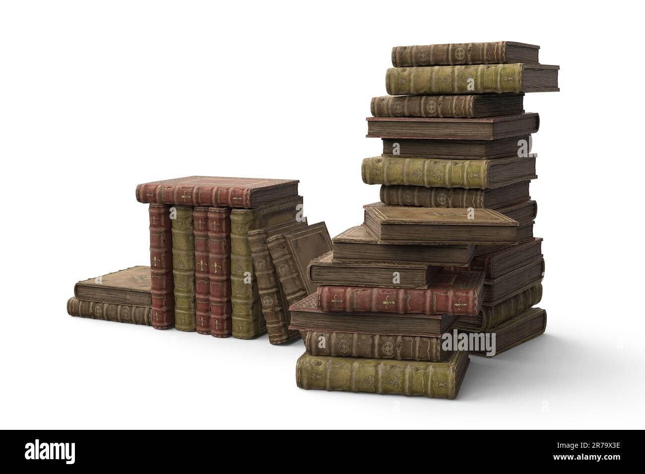 Renaissance library book Cut Out Stock Images & Pictures - Alamy