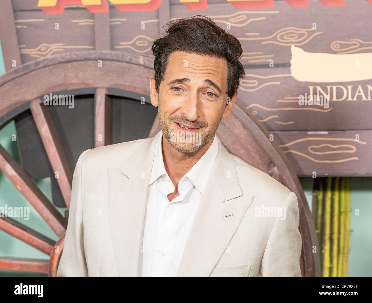 New York, USA. 14th June, 2023. Adrien Brody attends New York premiere ...