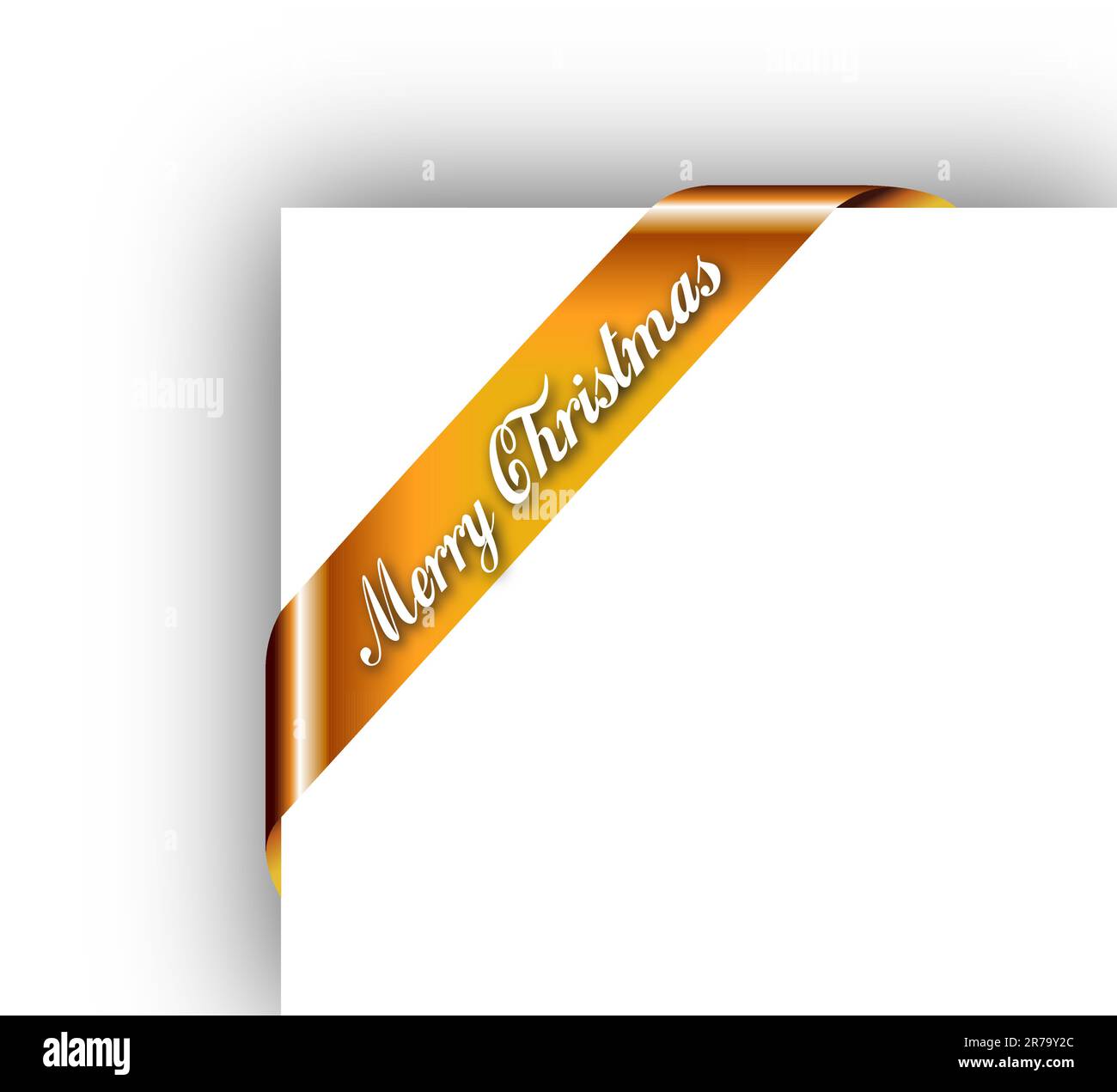 Green ribbon framing Stock Vector Images - Alamy