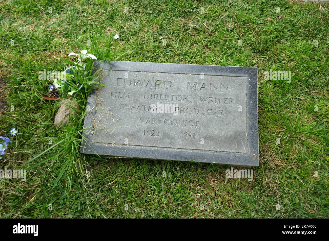 Los Angeles, California, USA 10th June 2023 Edward Mann Grave at ...