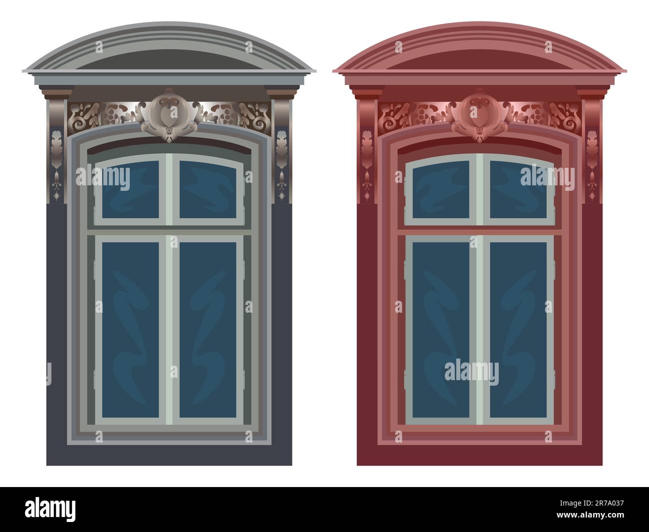 Rough frame building Stock Vector Images - Alamy