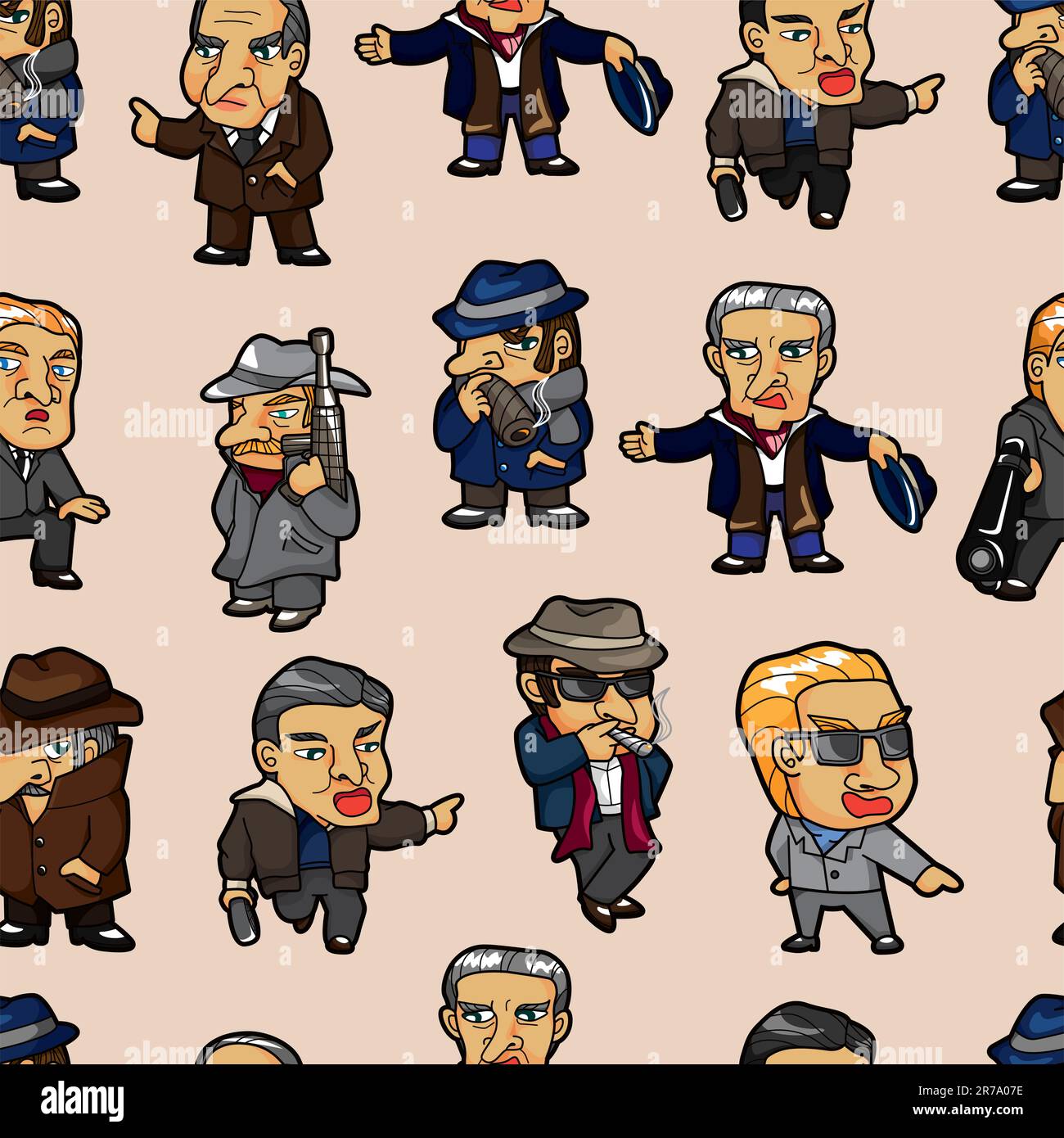 Mafia cigar Stock Vector Images - Alamy