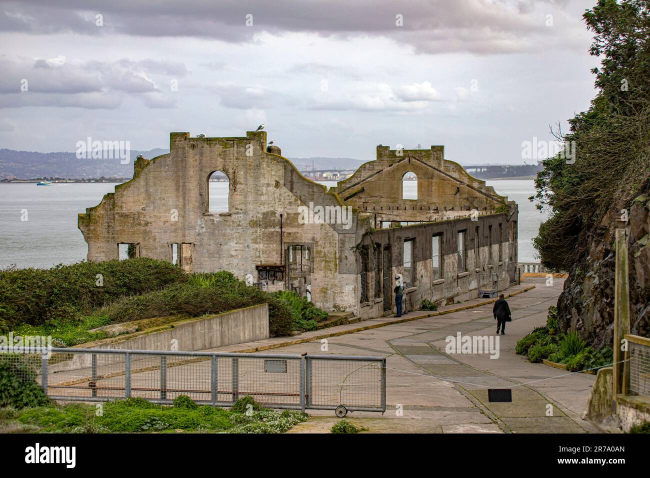 Officers club and post exchange of the federal prison of Alcatraz ...