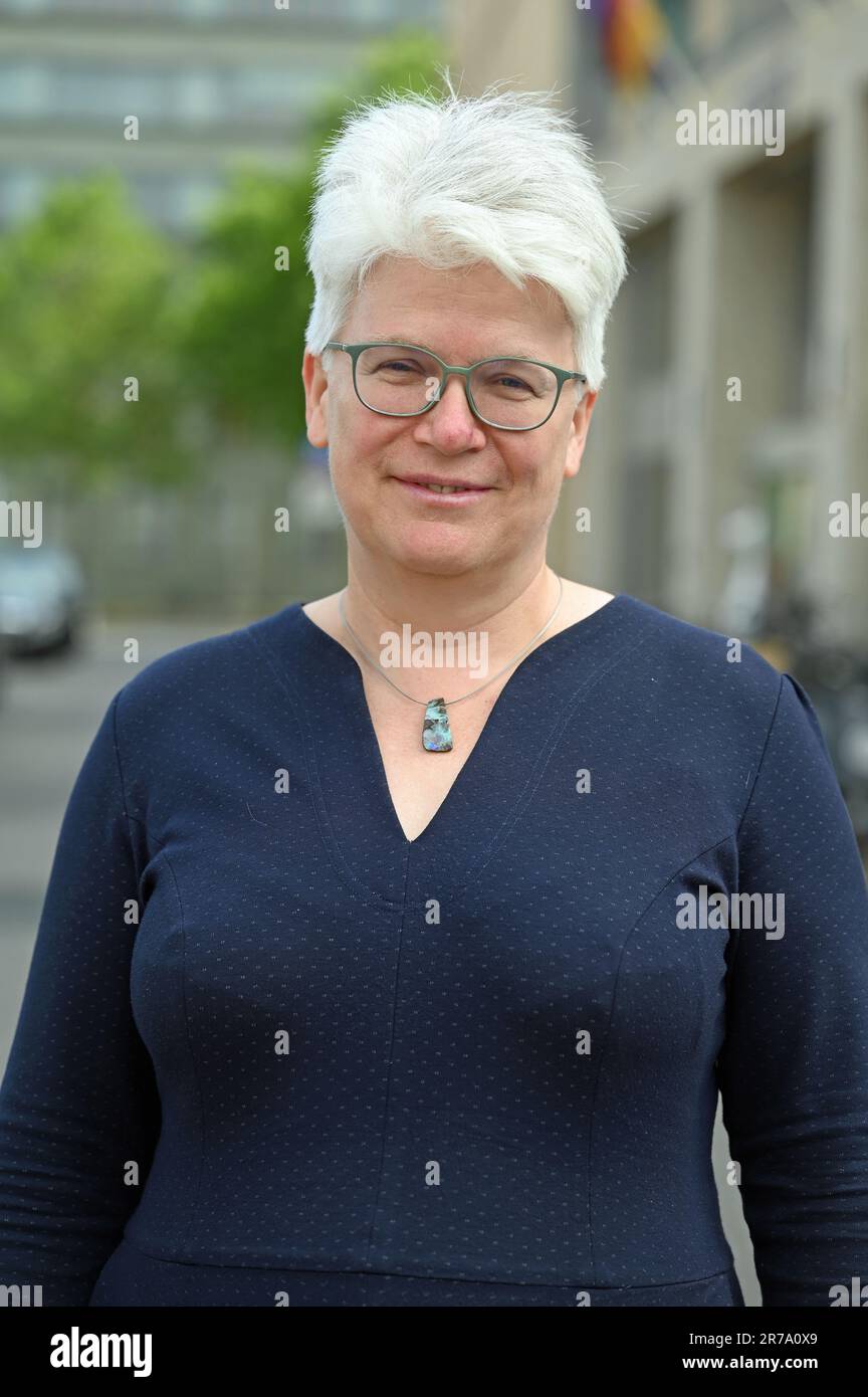 Berlin, Germany. 14th June, 2023. Stefanie Remlinger, district mayor of ...