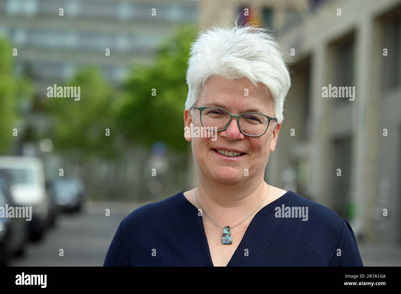 Berlin, Germany. 14th June, 2023. Stefanie Remlinger, district mayor of ...