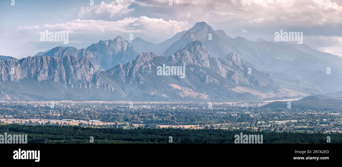 Taurus Mountains Anti Taurus Mountains Aladaglar National Park Stock