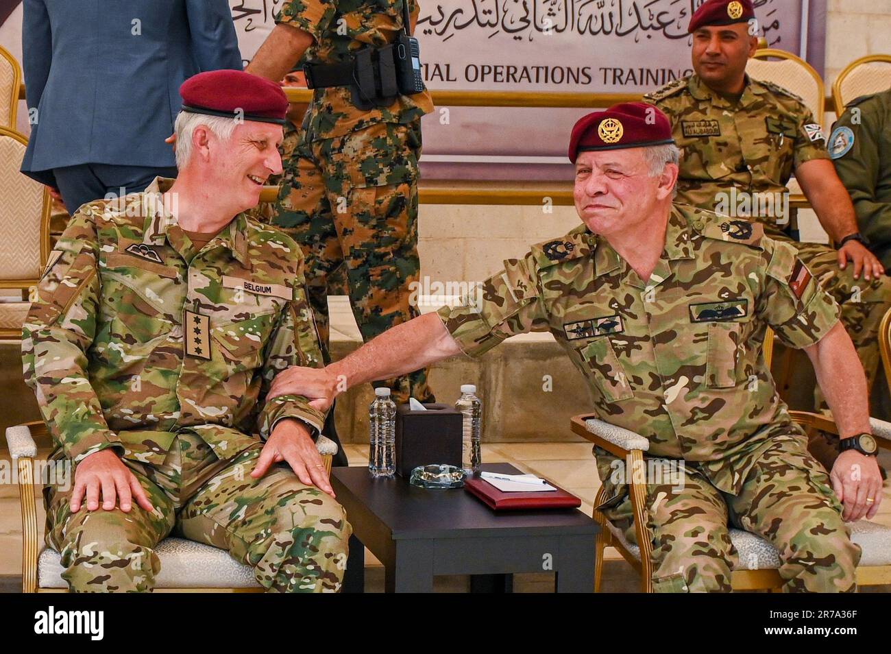 Amman, Jordan. 14th June, 2023. King Philippe - Filip of Belgium and ...