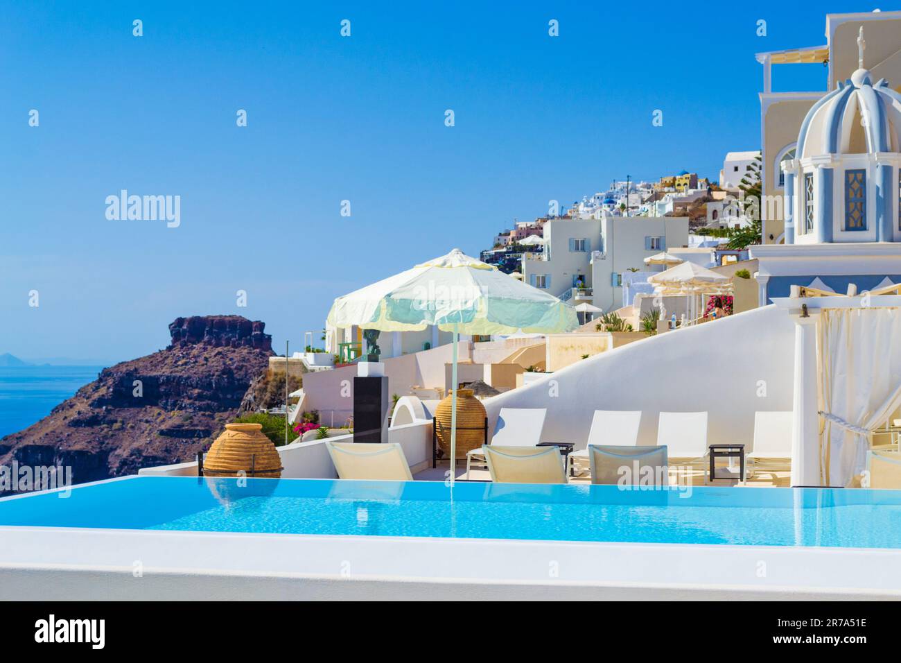 5-stars hotels with private pools in Fira-the capital village of ...