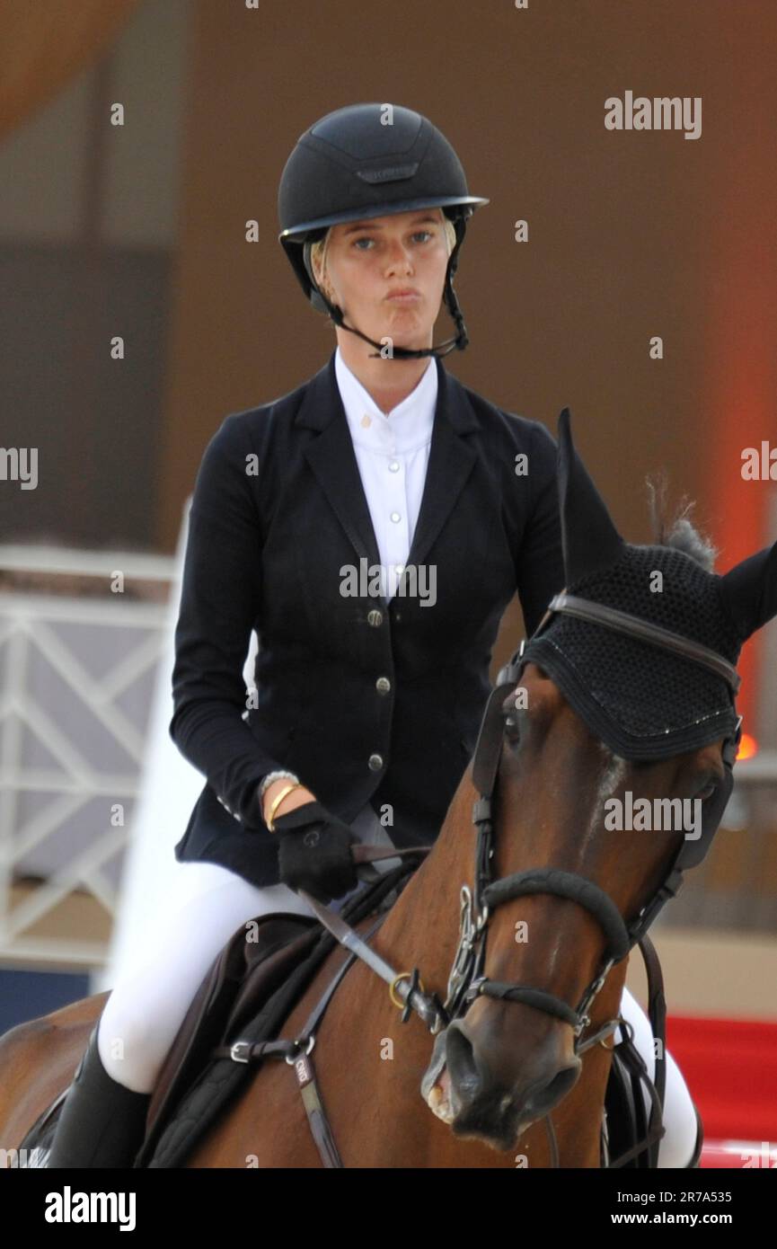 CANNES -FRANCE JUNE 10: Isabella Russekoff rides during the Longines ...