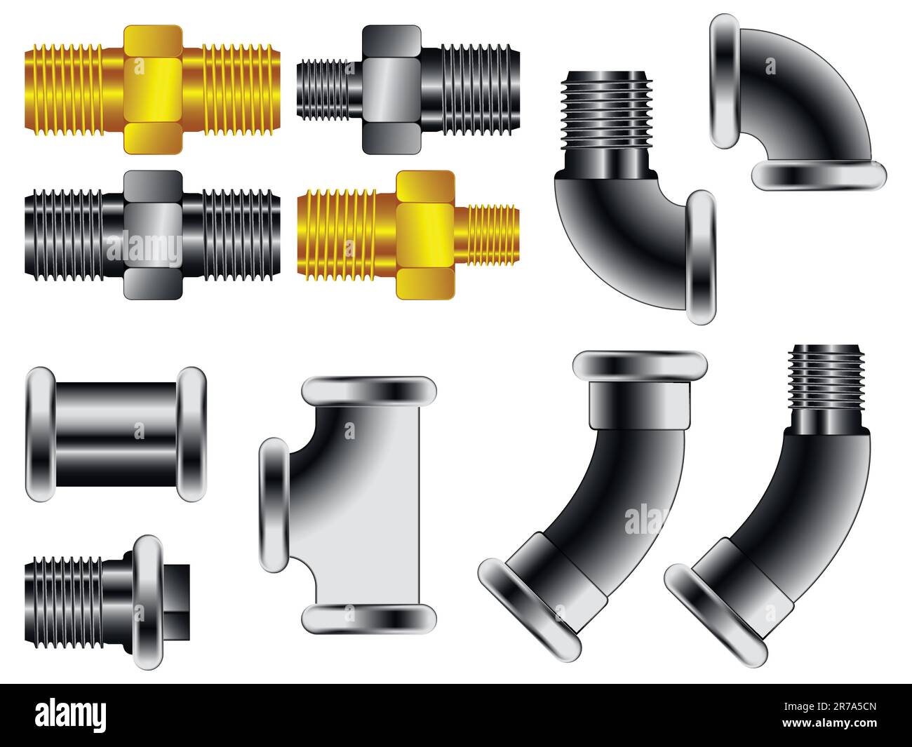 Water pipe Stock Vector Images - Alamy