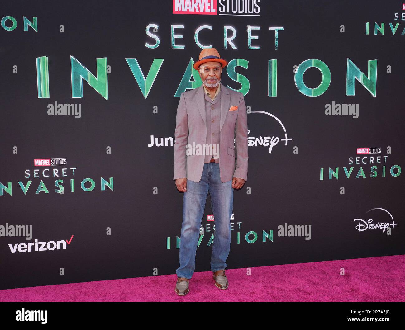 James Pickens Jr. arrives at the Marvel Studios' SECRET INVASION Launch ...