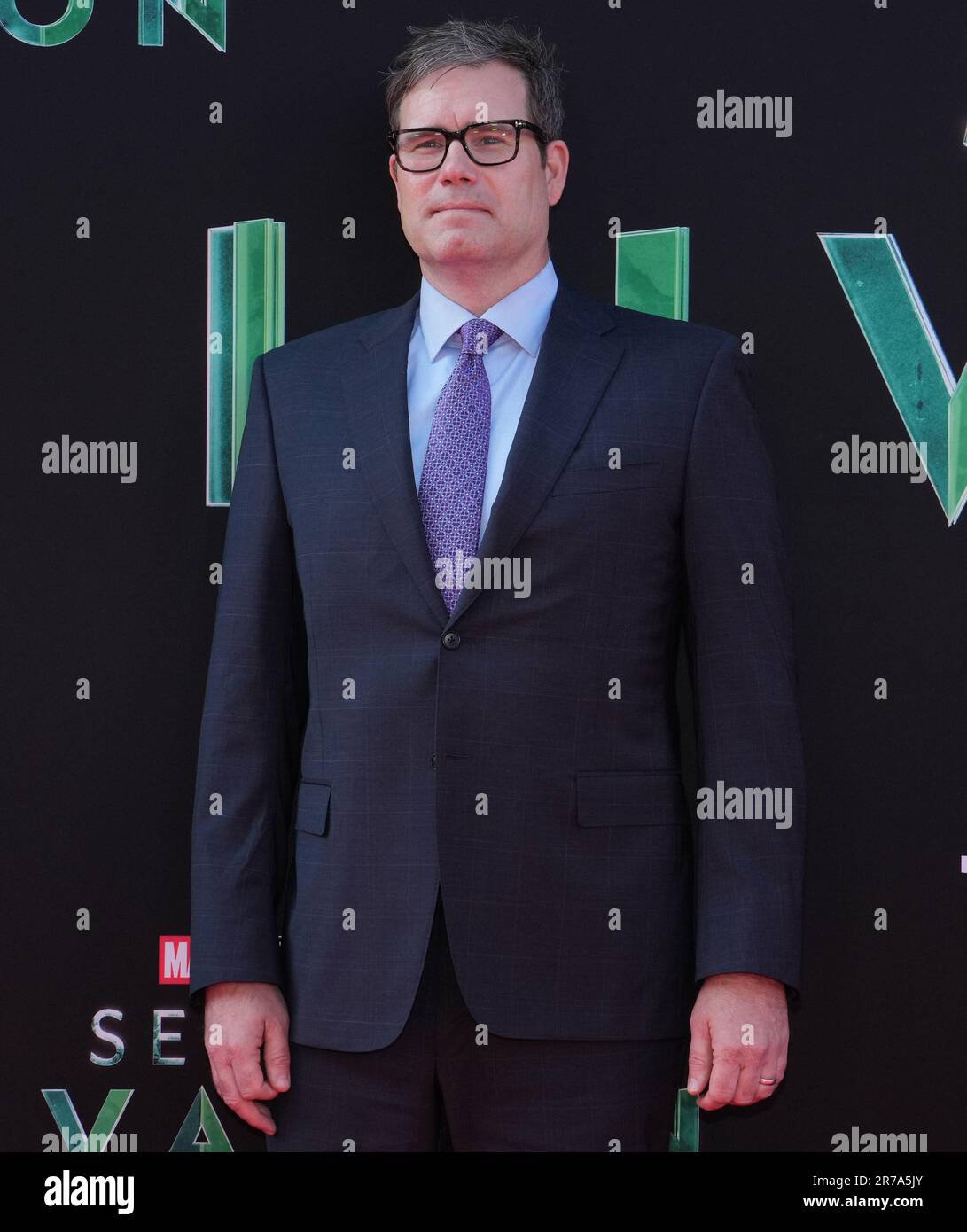 John Haley arrives at the Marvel Studios' SECRET INVASION Launch Event ...