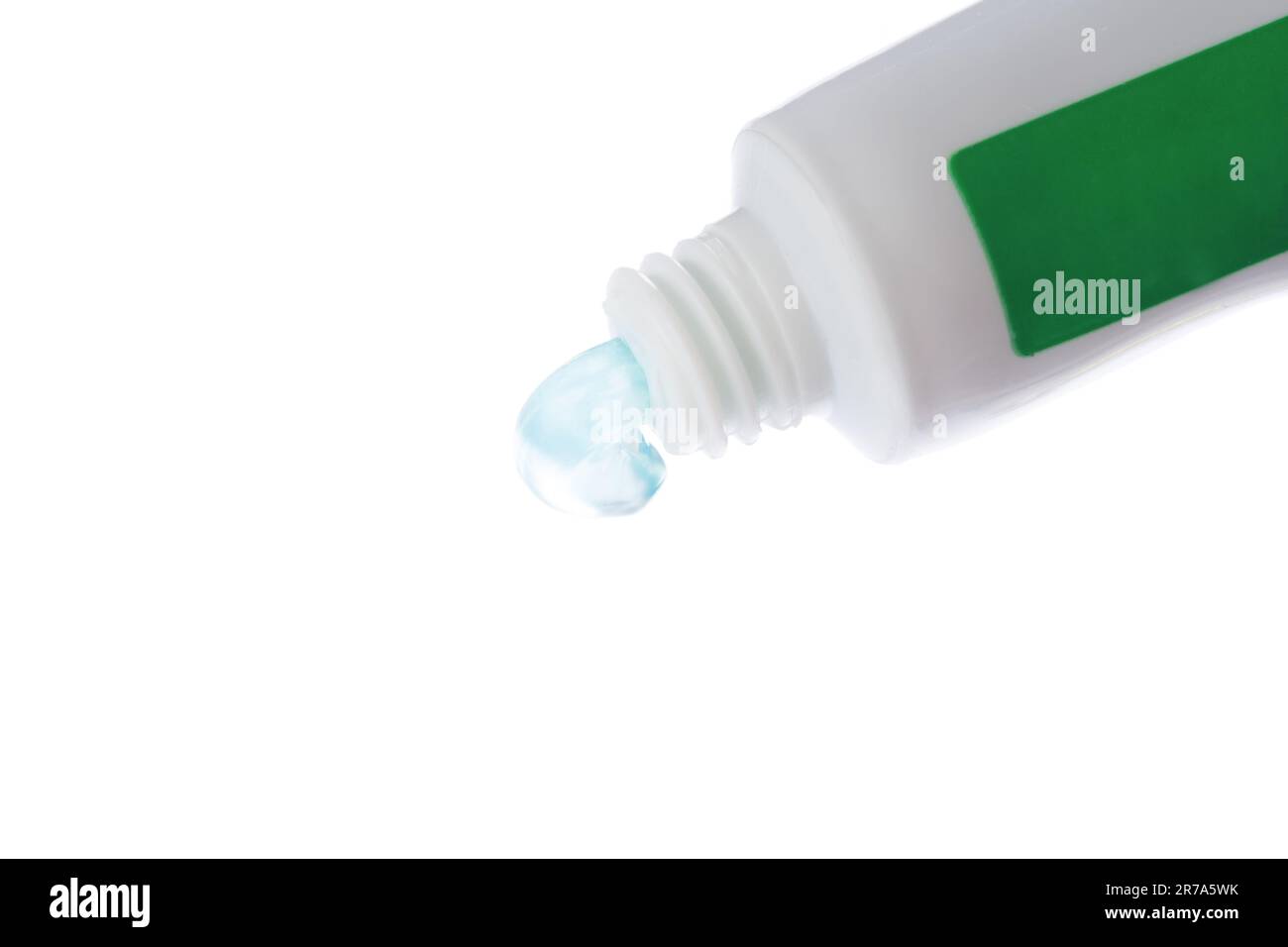 Dental toothpaste isolated on white background Stock Photo - Alamy