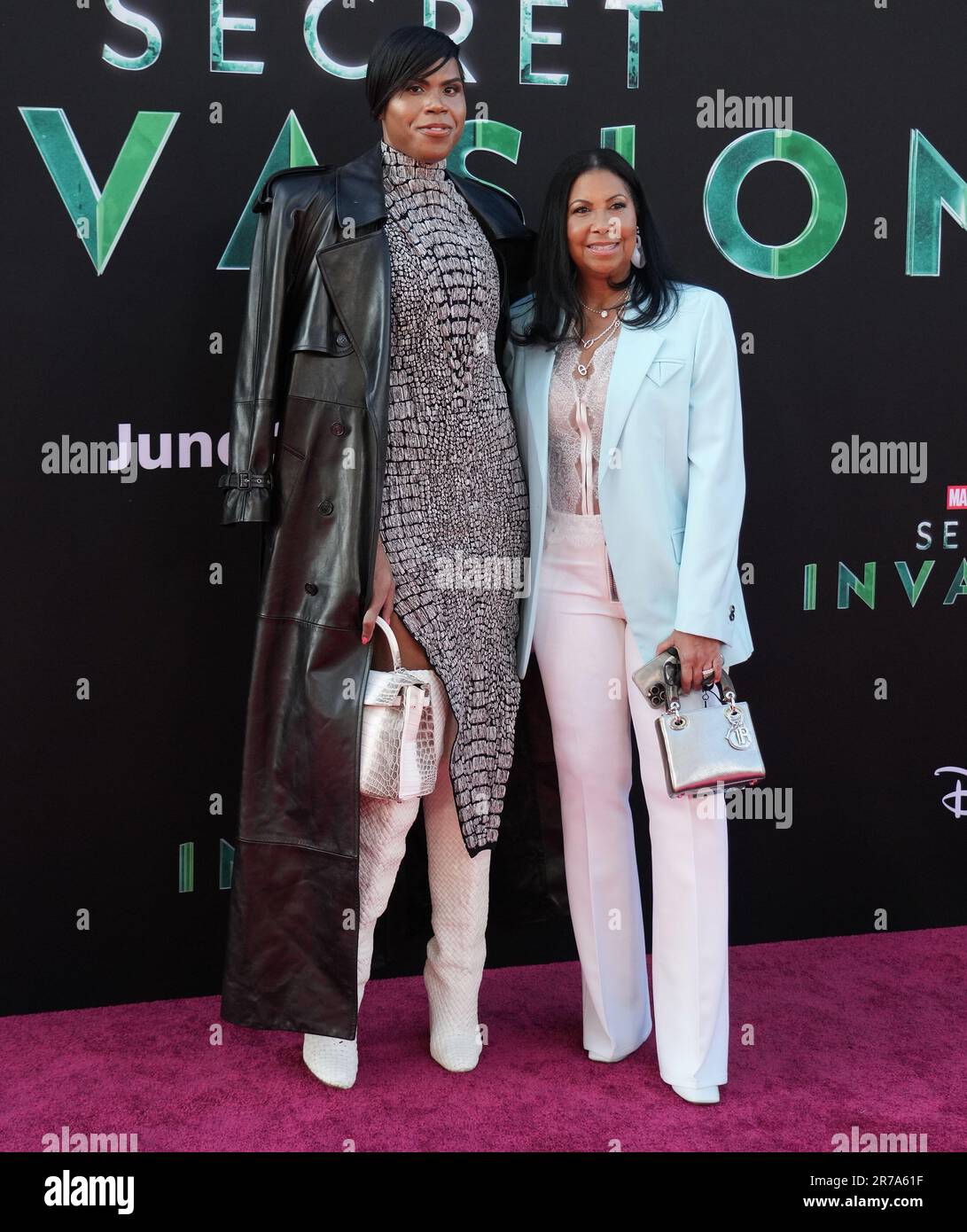 Los Angeles, USA. 13th June, 2023. (L-R) EJ Johnson and Cookie Johnson ...