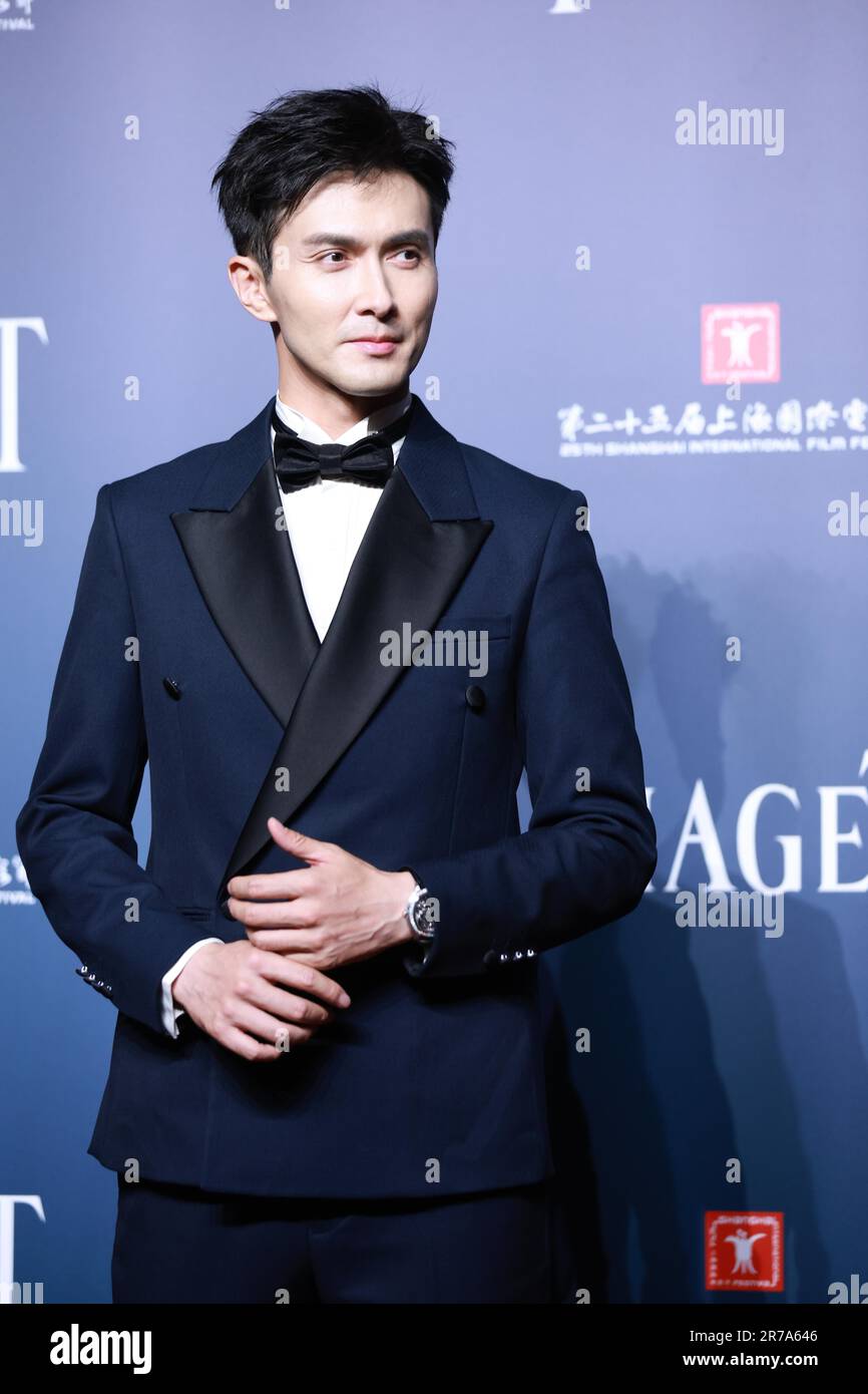 Chinese actor and supermodel Gao Weiguang attends activity in Shanghai, China, 11 June, 2023 ...