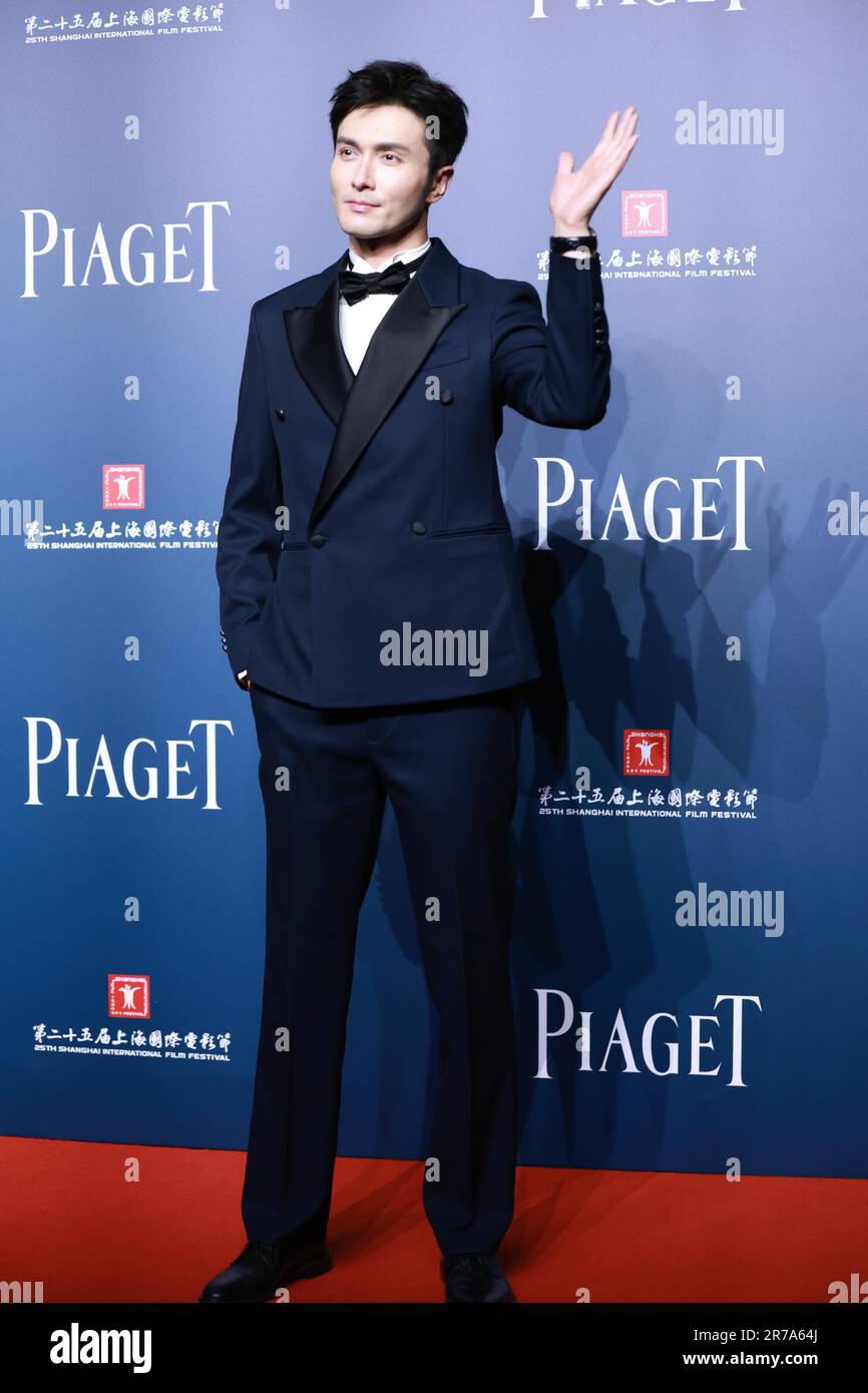 Chinese actor and supermodel Gao Weiguang attends activity in Shanghai ...