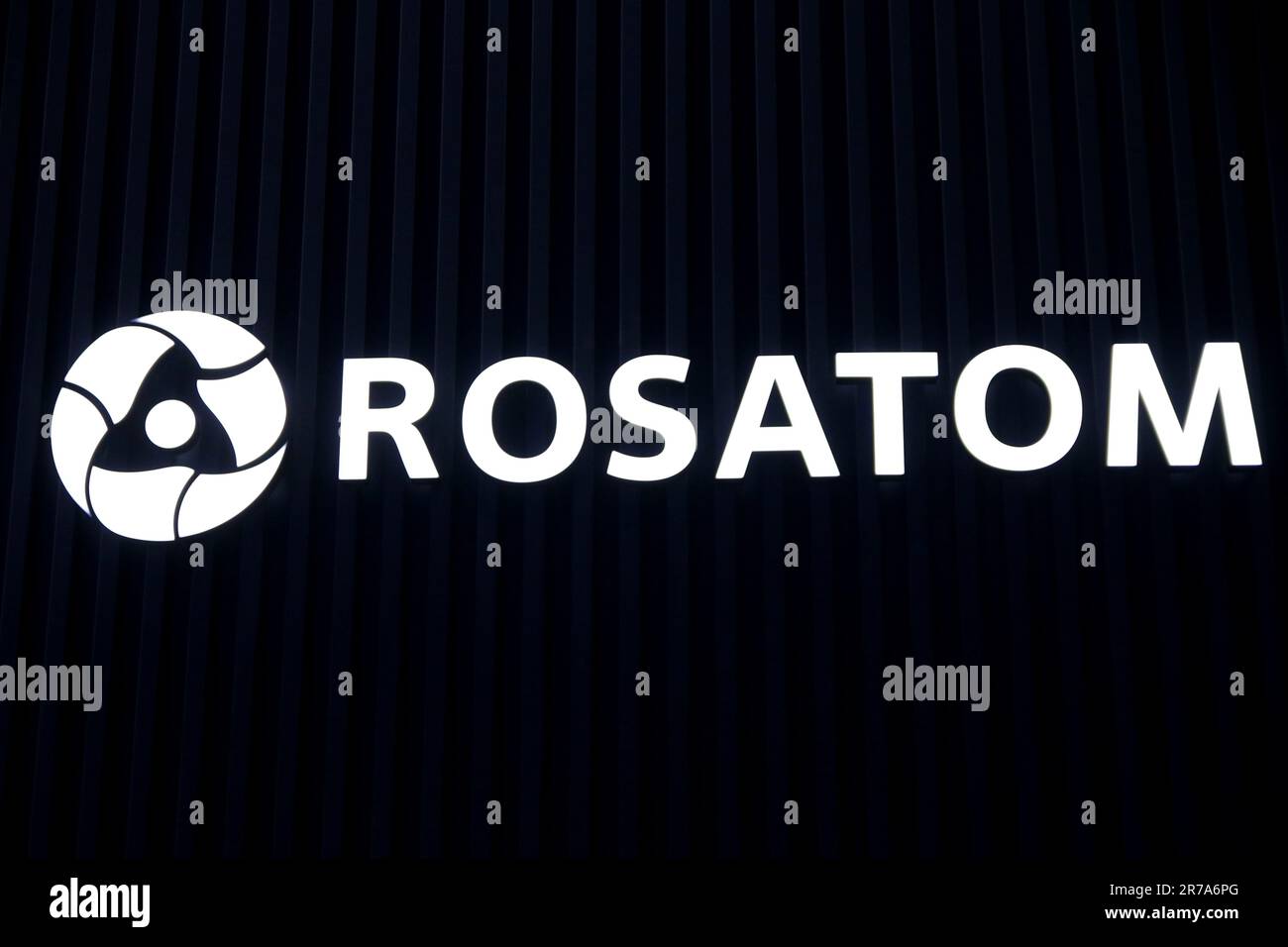 Rosatom logo hi-res stock photography and images - Alamy