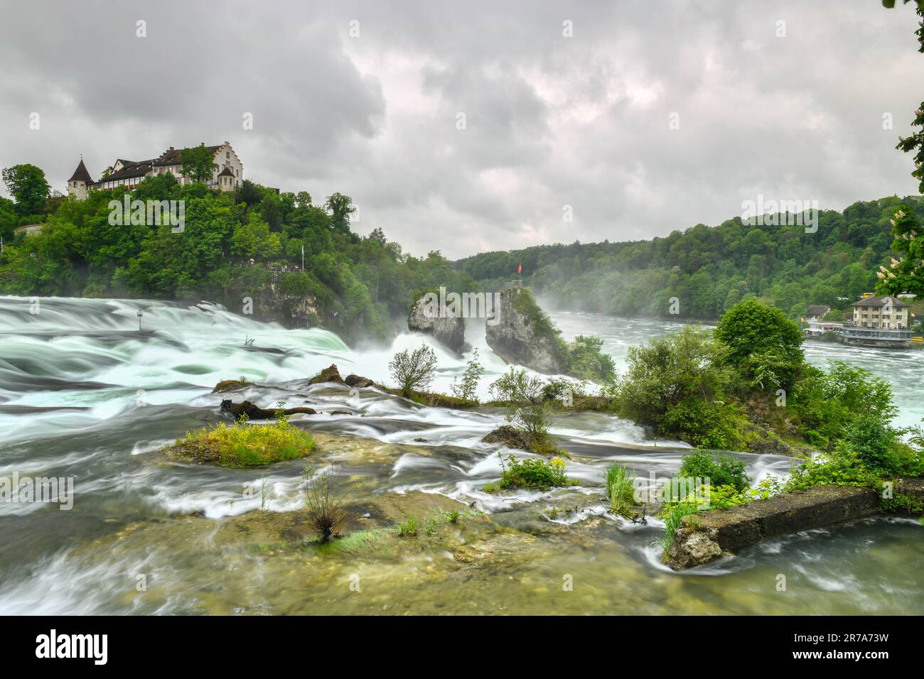 Rhine falls waterfall in river hi-res stock photography and images - Alamy