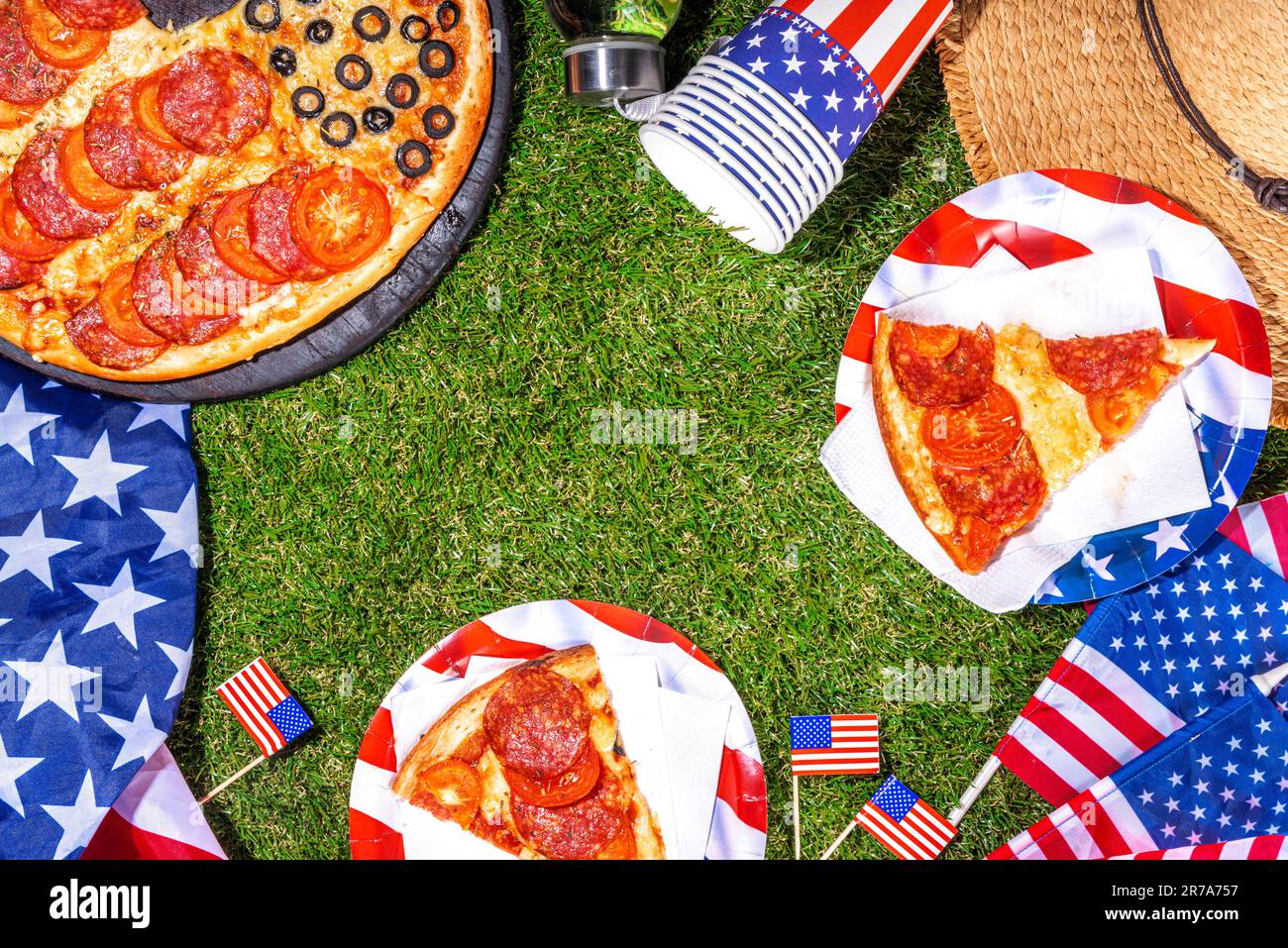july 4th holiday party pizza, Fourth of July, Patriotic Independence ...